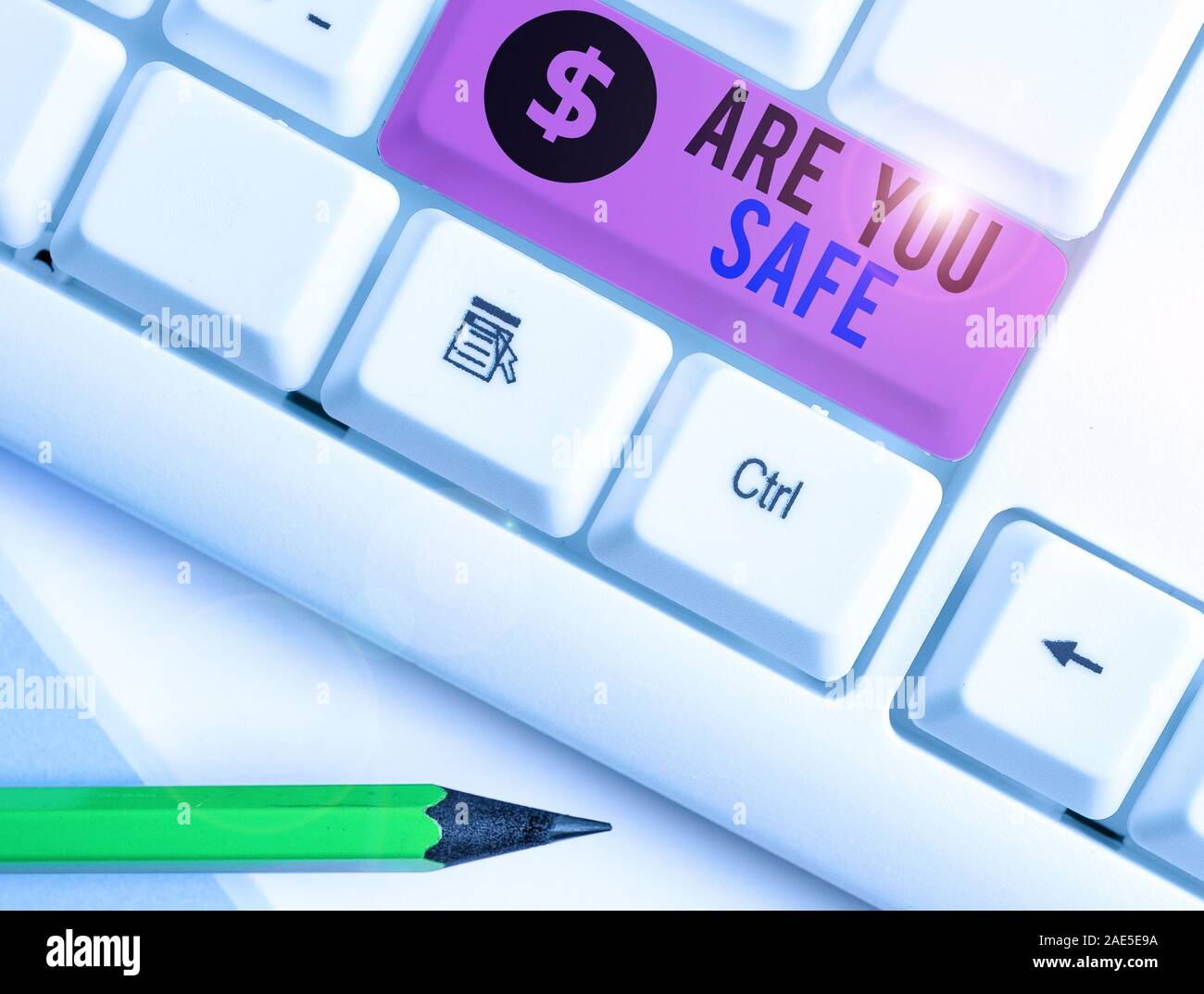 Handwriting text writing Are You Safe. Conceptual photo Free from ...