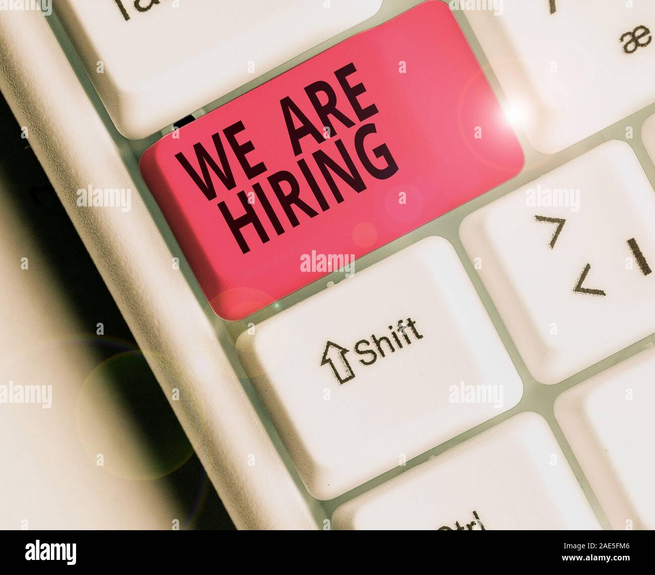 Conceptual hand writing showing We Are Hiring. Concept meaning ...