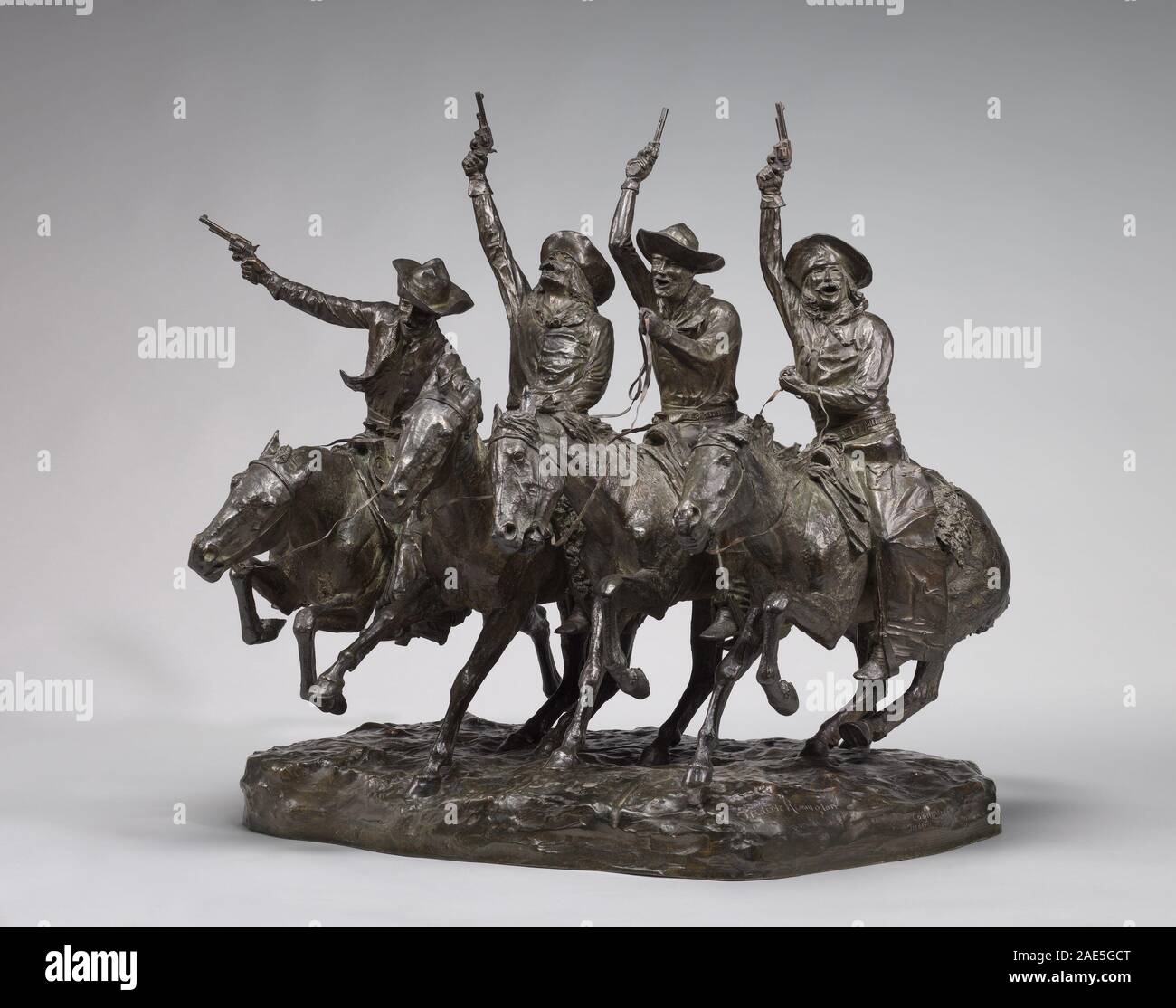 Frederic Remington (American, 1861 - 1909), Off the Range (Coming ...