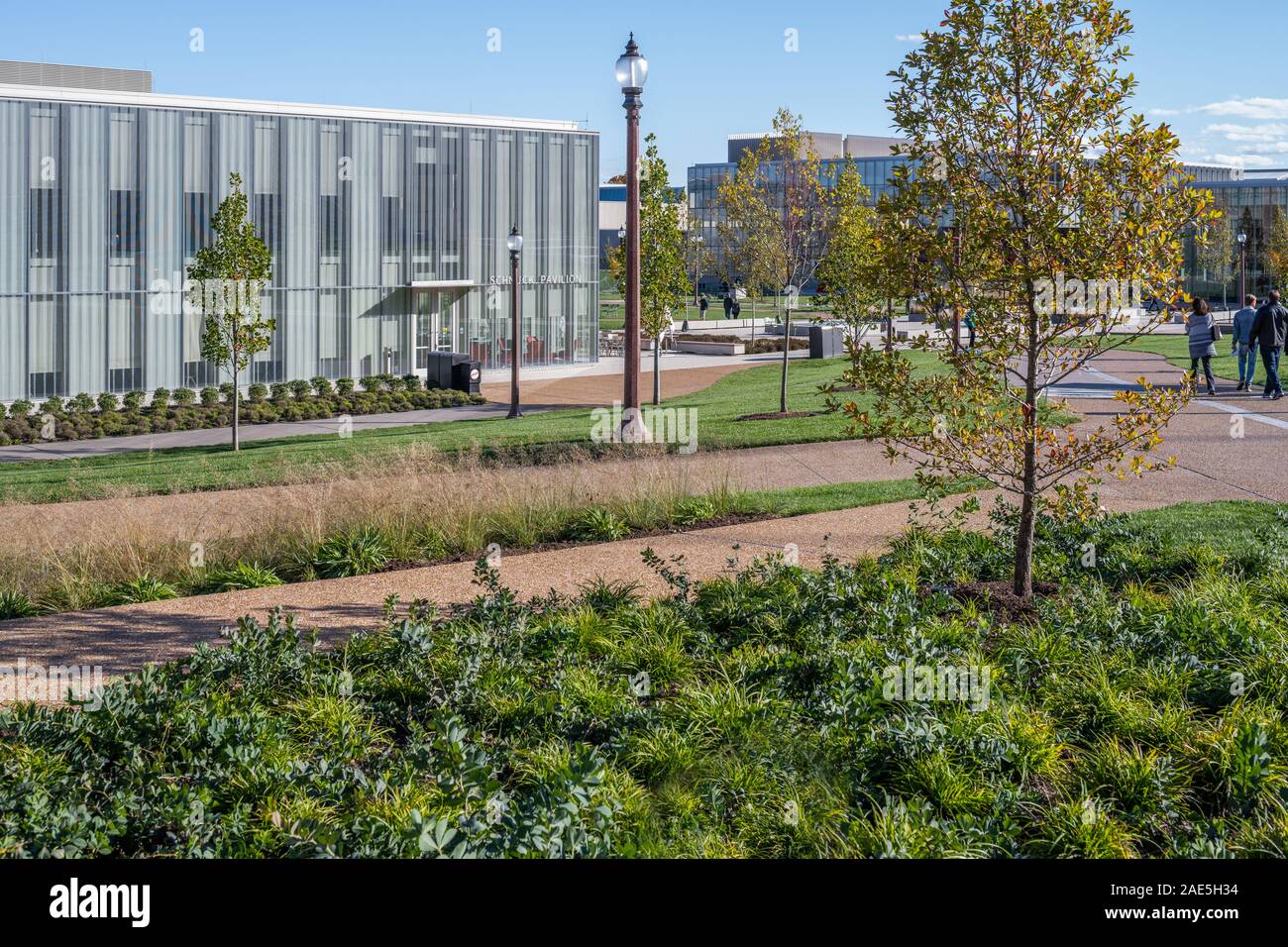 Landscape architecture of the Washington University in St. Louis campus ...