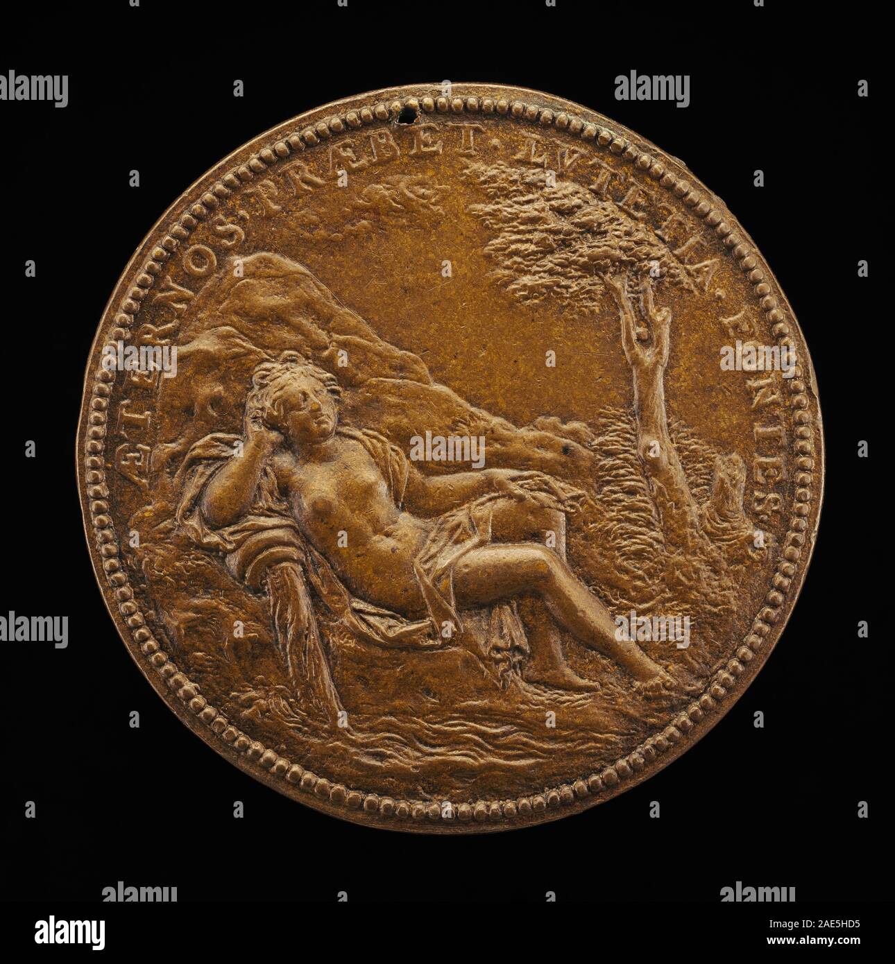 Nymph of the Seine [reverse]; 1623date French 17th Century, Nymph of ...