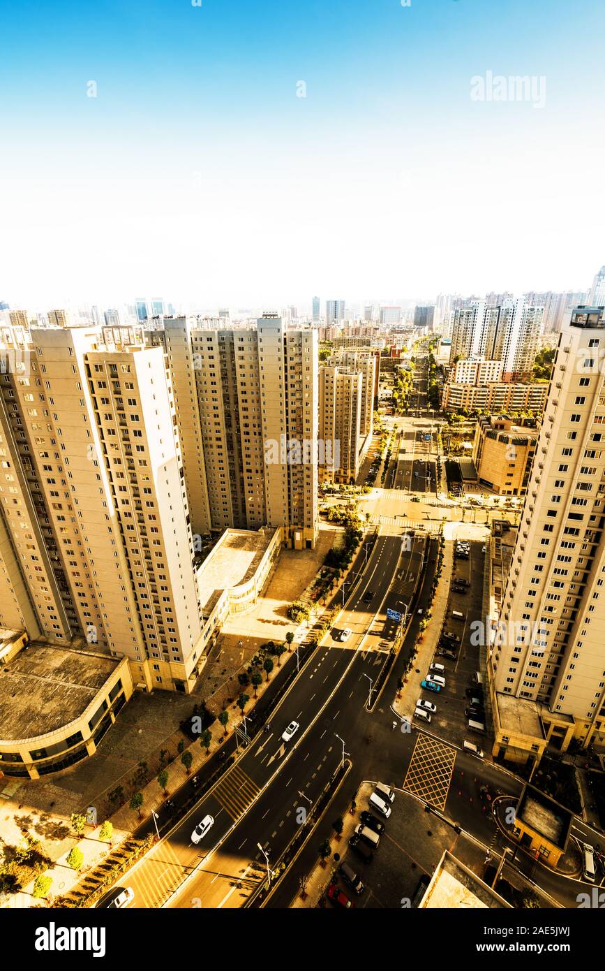 Building at night Stock Photo - Alamy