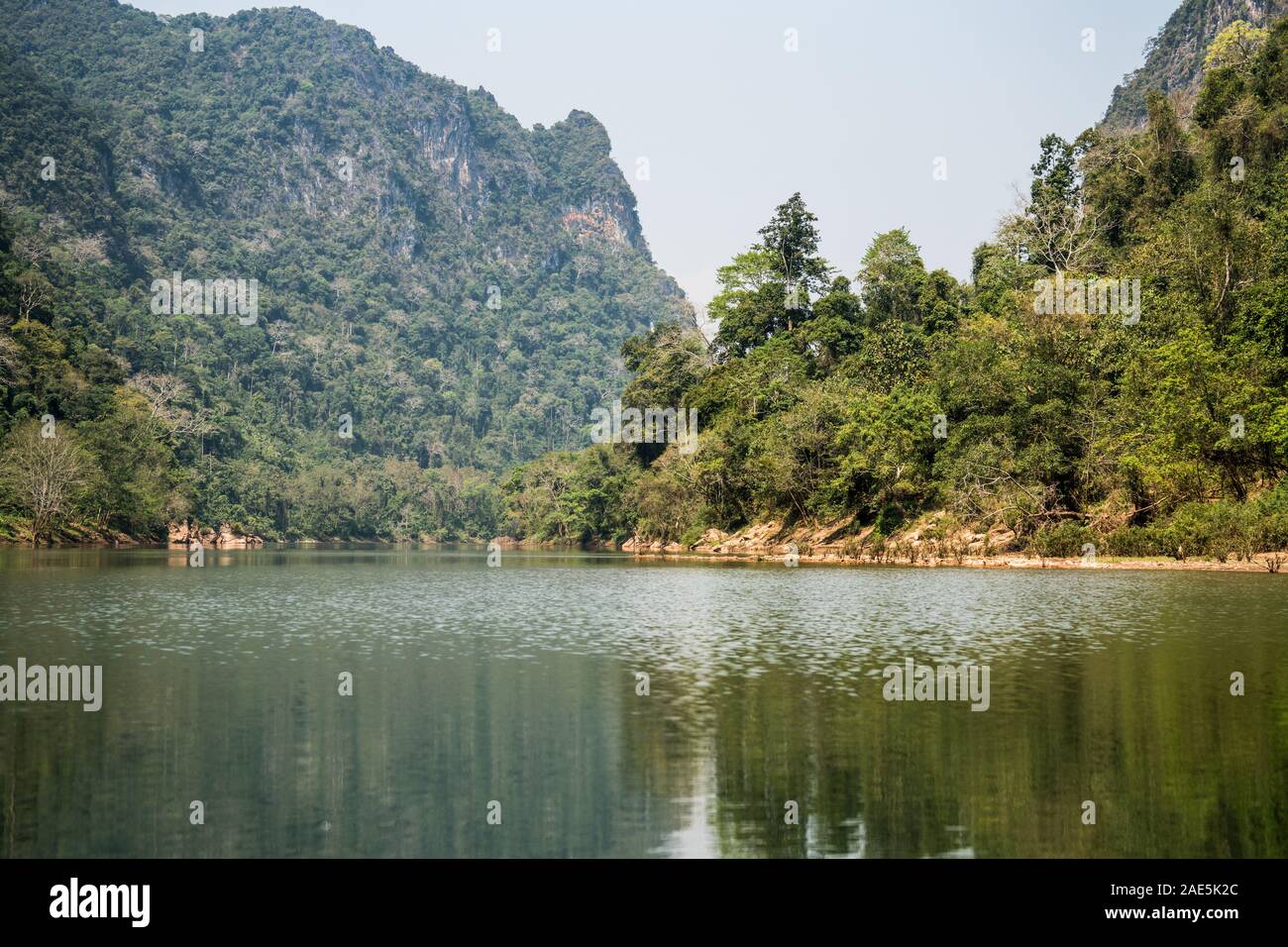 Nam Ou river, Laos, Asia Stock Photo - Alamy