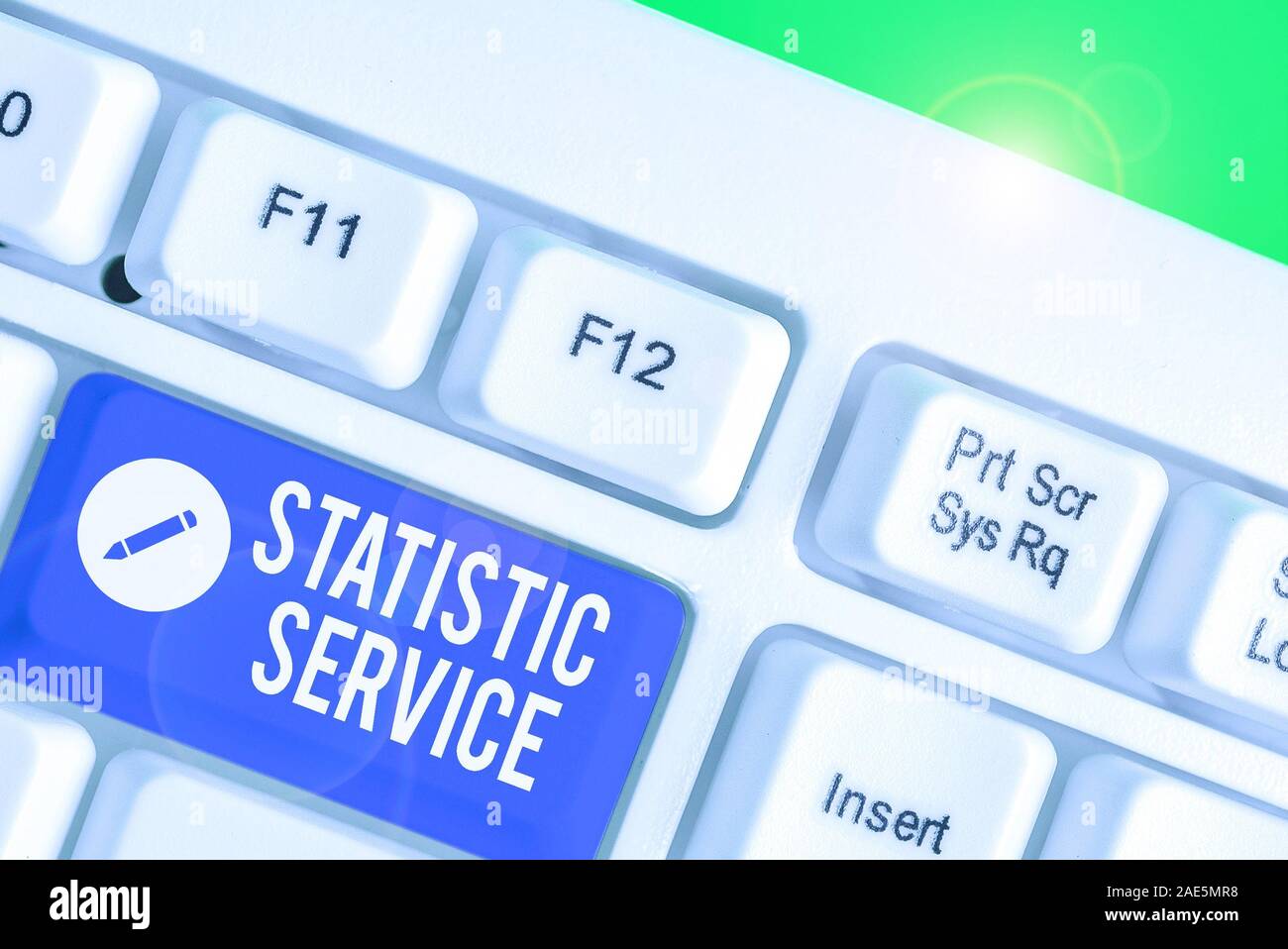 Conceptual hand writing showing Statistic Service. Concept meaning ...