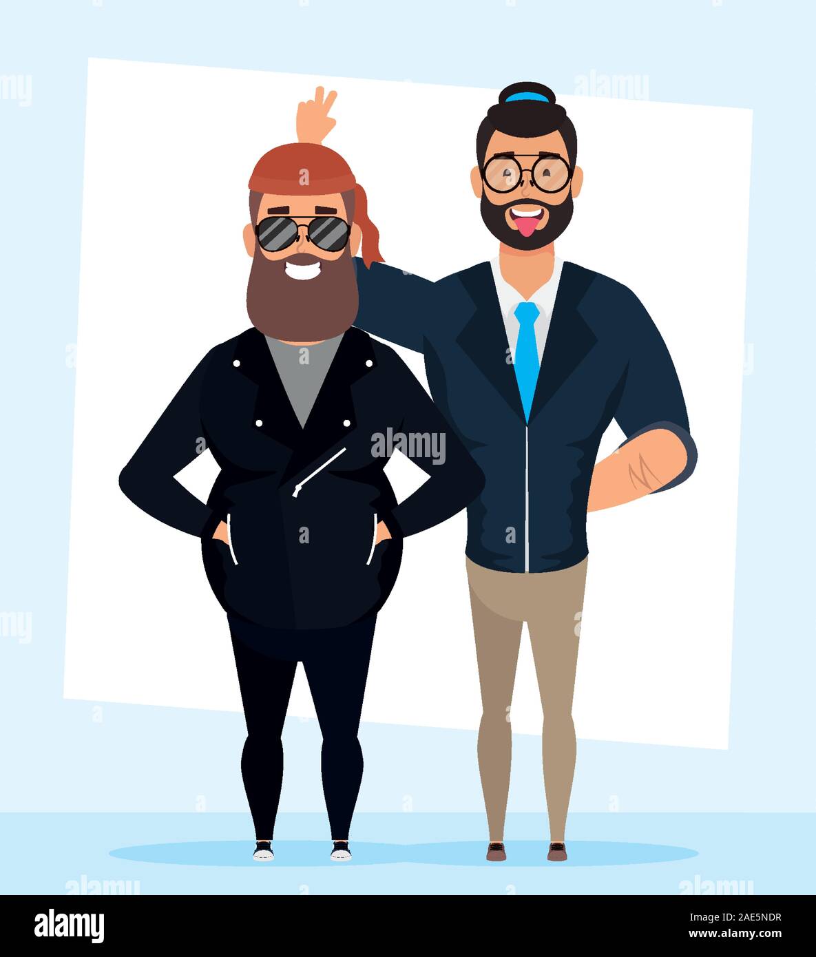 Lifestyle large group of people Stock Vector Images - Alamy