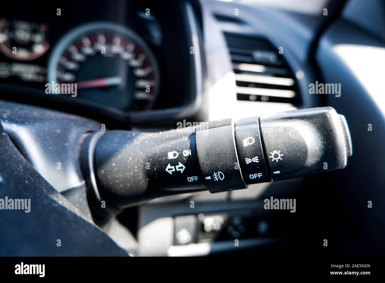 Car fog light dashboard hi-res stock photography and images - Alamy