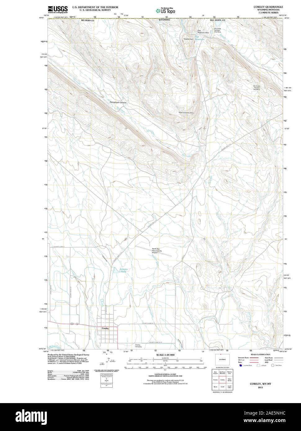 Map of cowley hi-res stock photography and images - Alamy