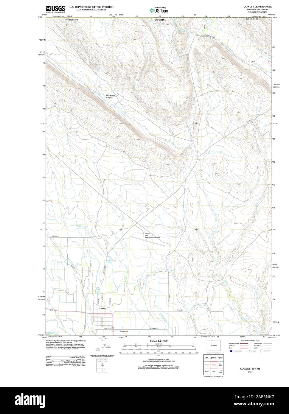 Map of cowley hi-res stock photography and images - Alamy