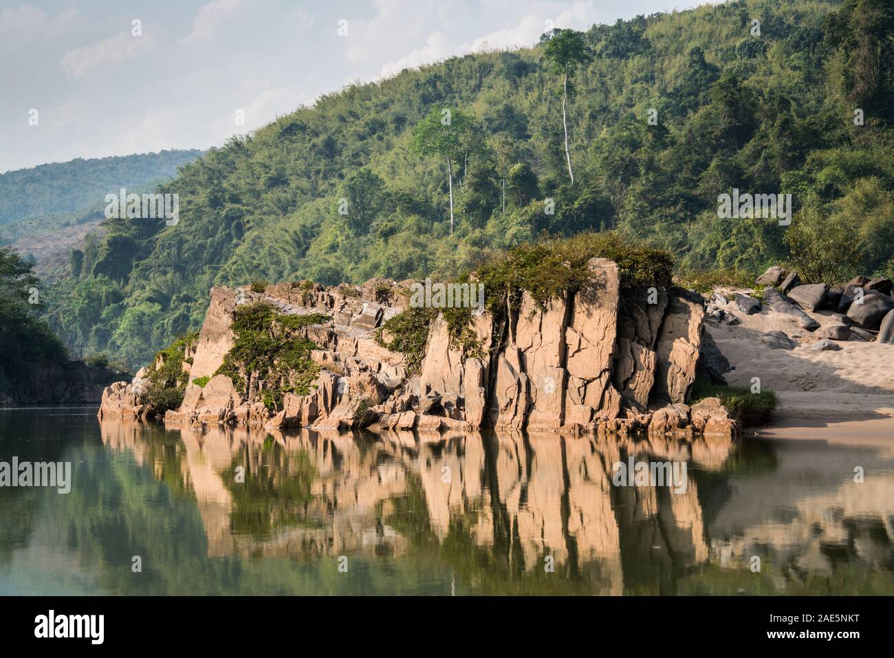 Nam Ou river, Laos, Asia Stock Photo - Alamy