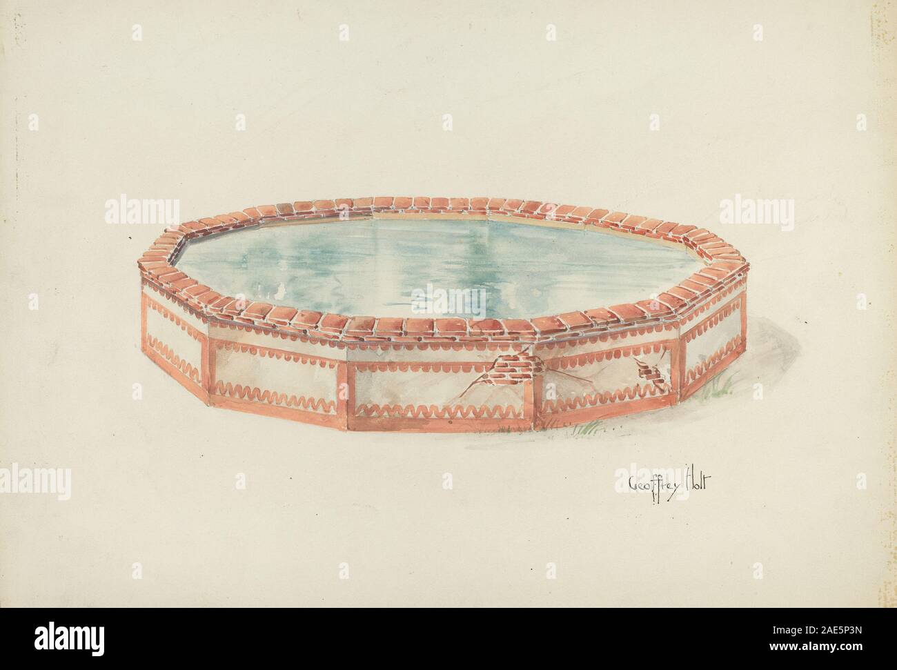 Fountain circa hi-res stock photography and images - Alamy