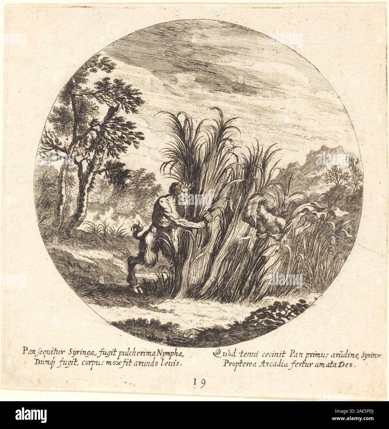 Pan and Syrinx; 1665date Georg Andreas Wolfgang, the Elder, Pan and ...