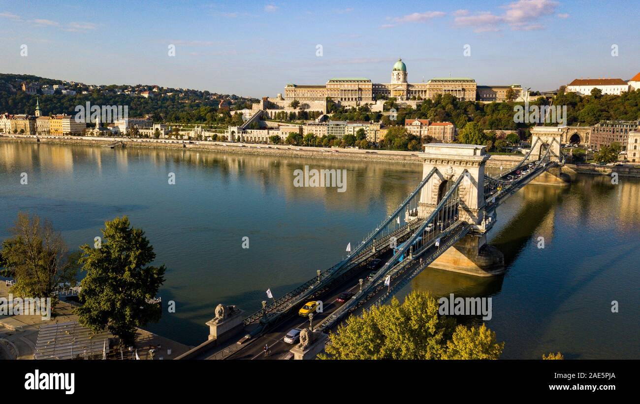 Buda Castle, Budavari Palota, Cityscape, Budapest, Hungary Stock Photo ...