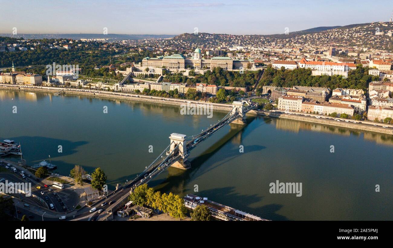 Buda Castle, Budavari Palota, Chain Bridge, Cityscape, Budapest ...