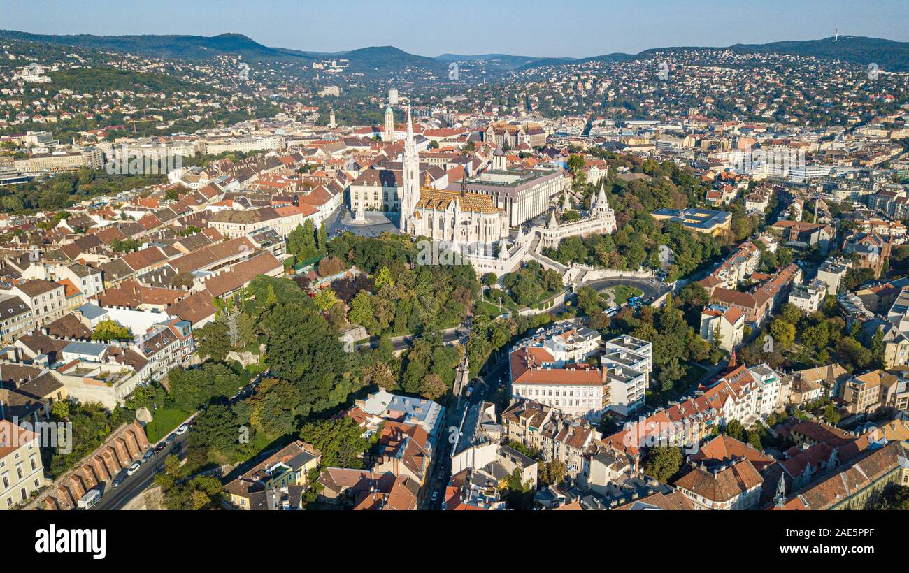 Fishermen's Bastion, Matthias Church or Mátyás Templom, Budapest ...