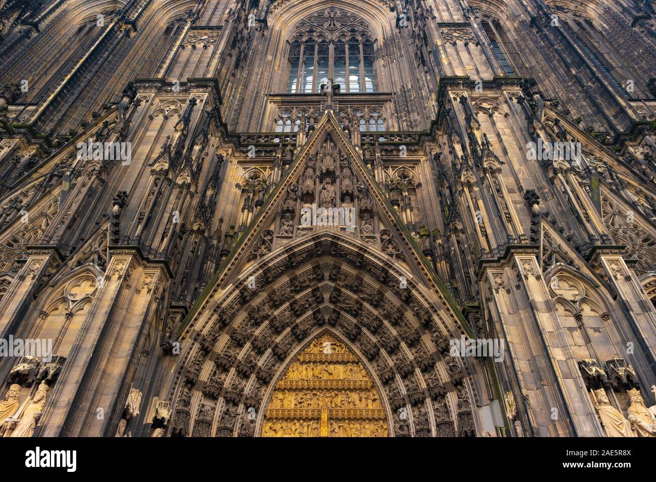Cologne Cathedral. World Heritage - a Roman Catholic Gothic cathedral ...