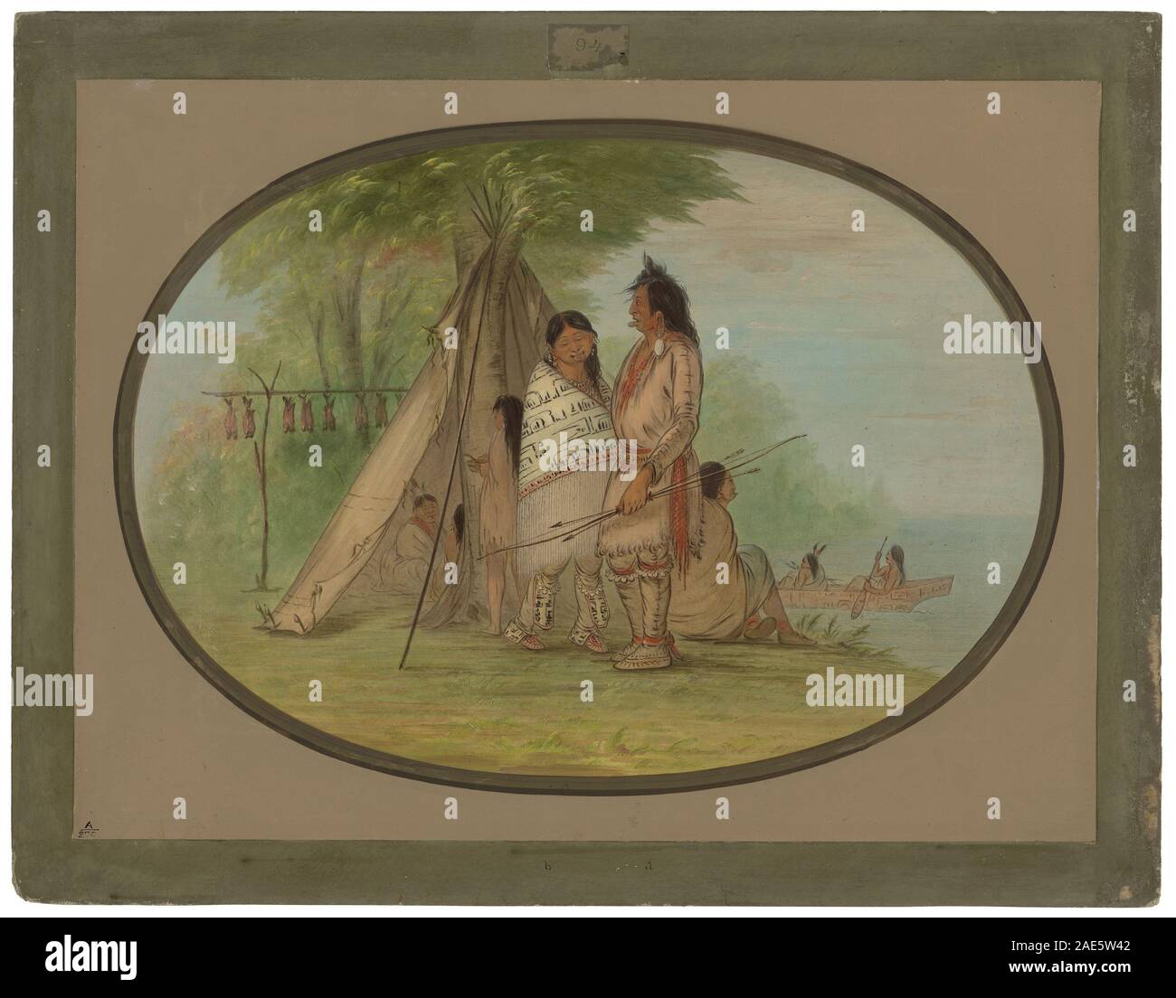 American frontier landscape Cut Out Stock Images & Pictures - Alamy