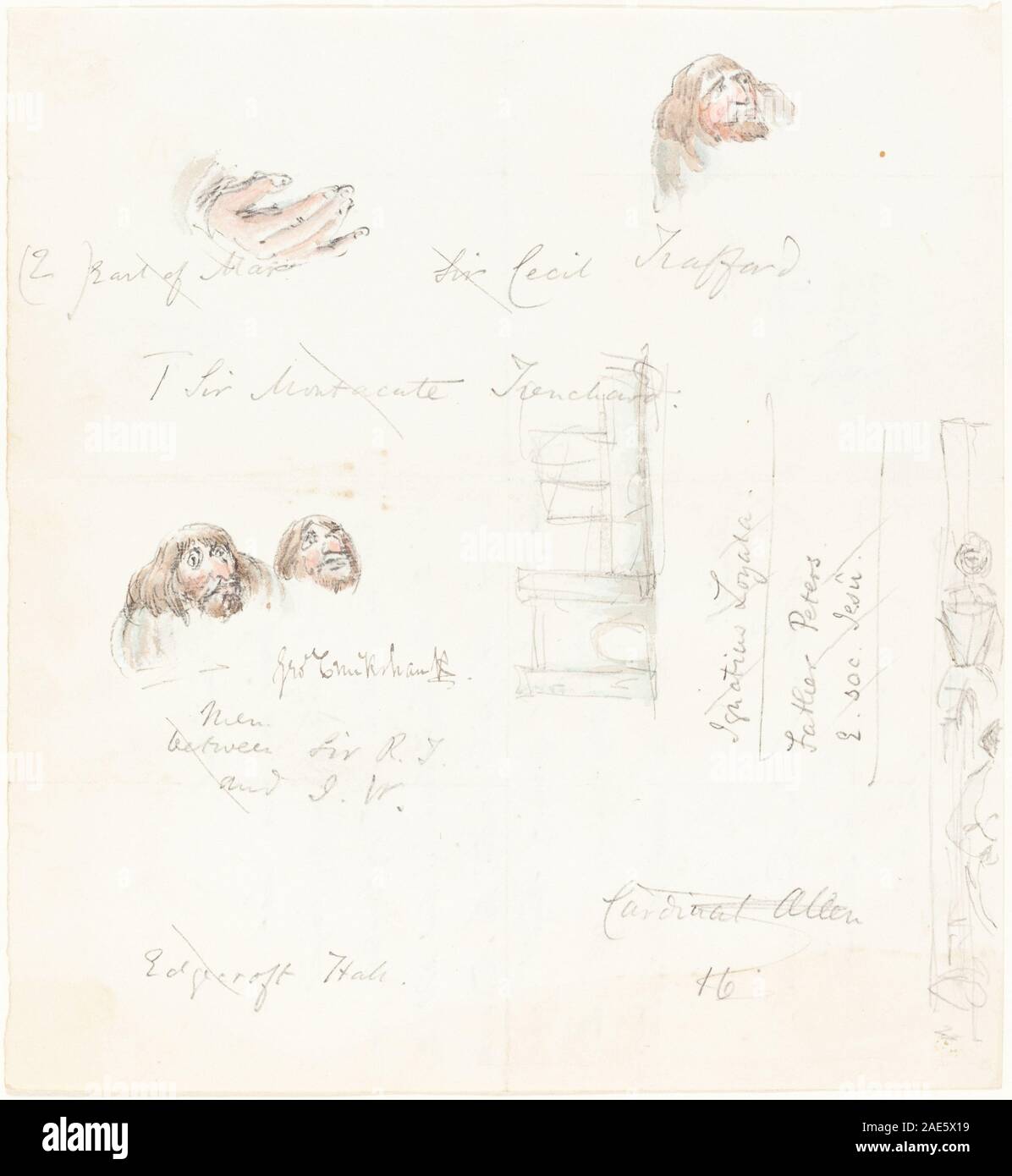 Series of human faces and grotesque faces hi-res stock photography and ...