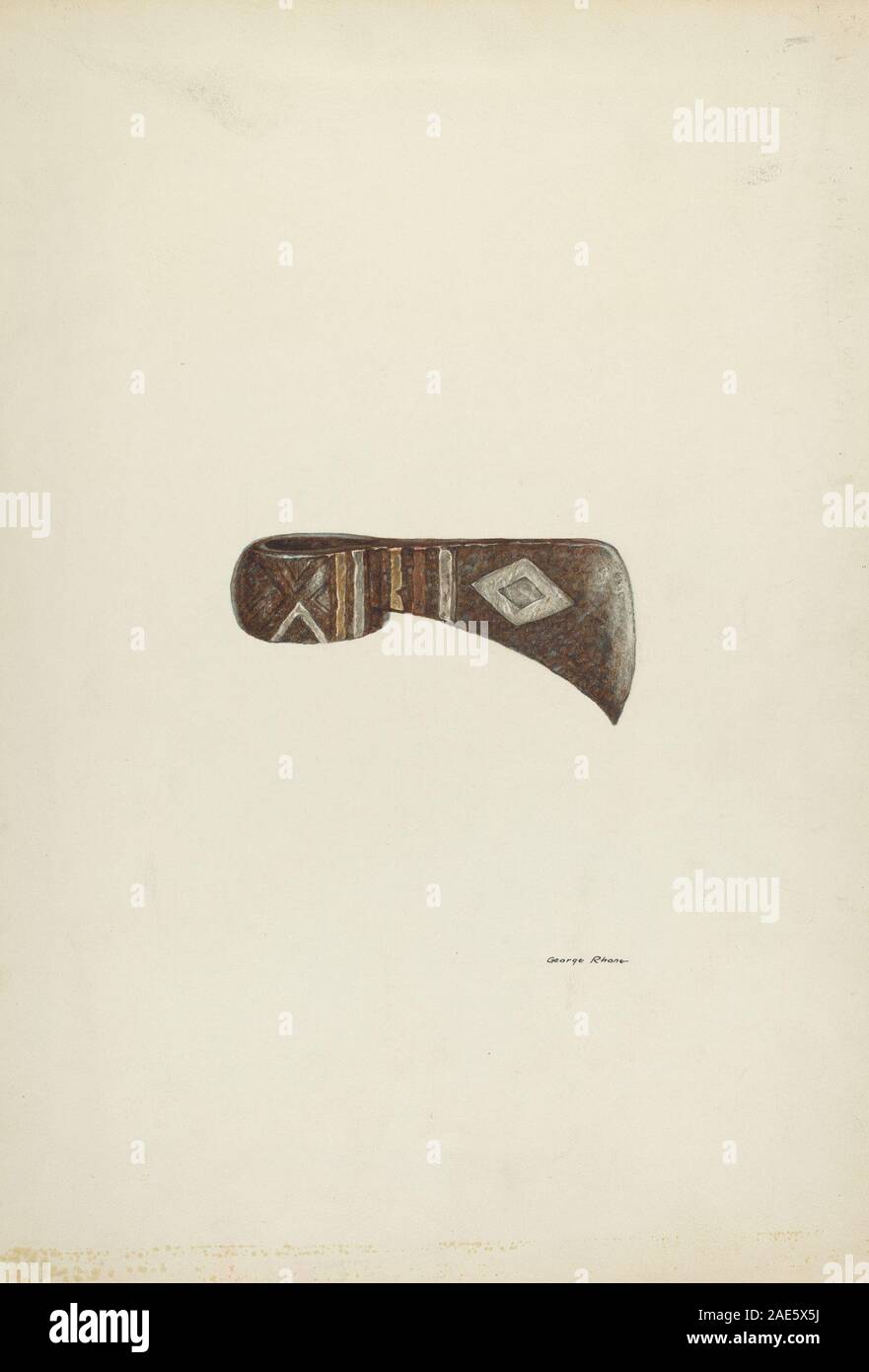 Tomahawk; c. 1939 George E Rhone, Tomahawk, c 1939 Stock Photo - Alamy