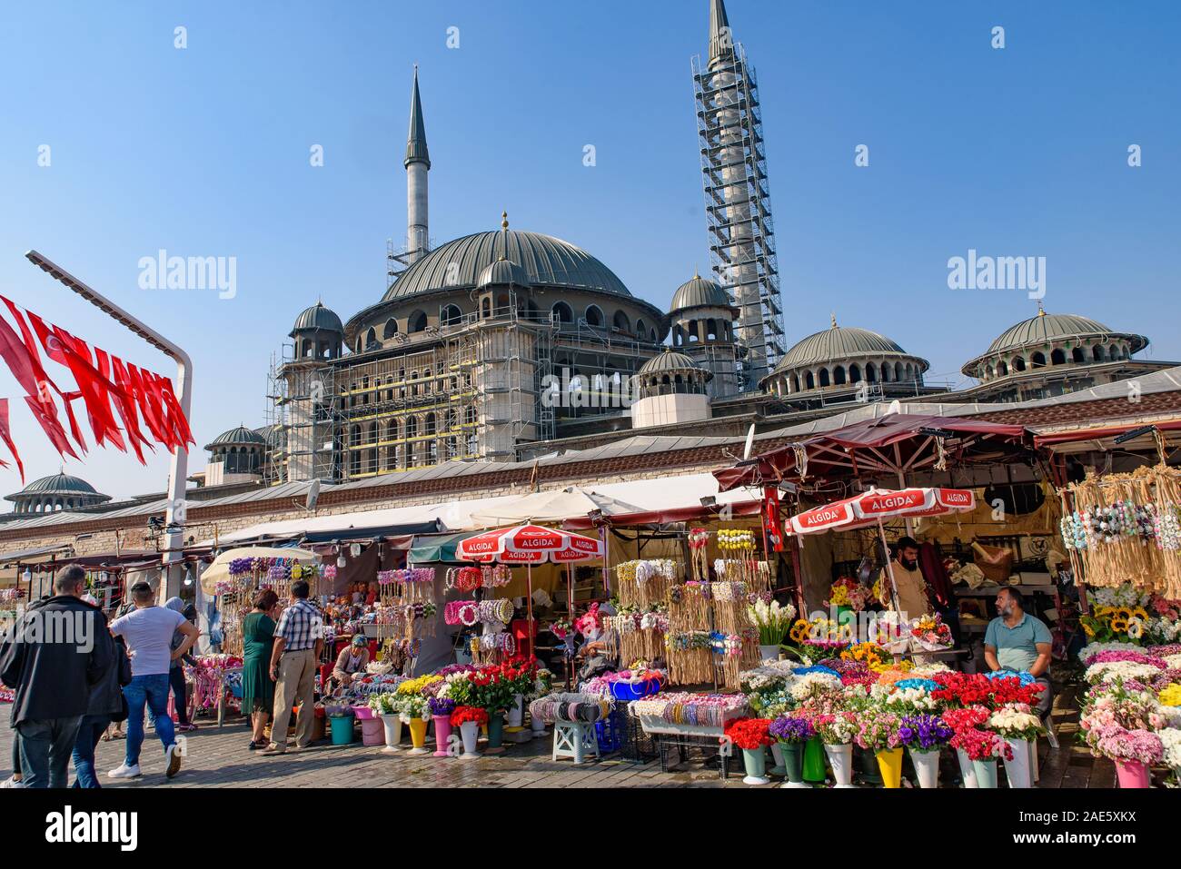 Taksim Square, the center of modern Istanbul in Turkey Stock Photo - Alamy