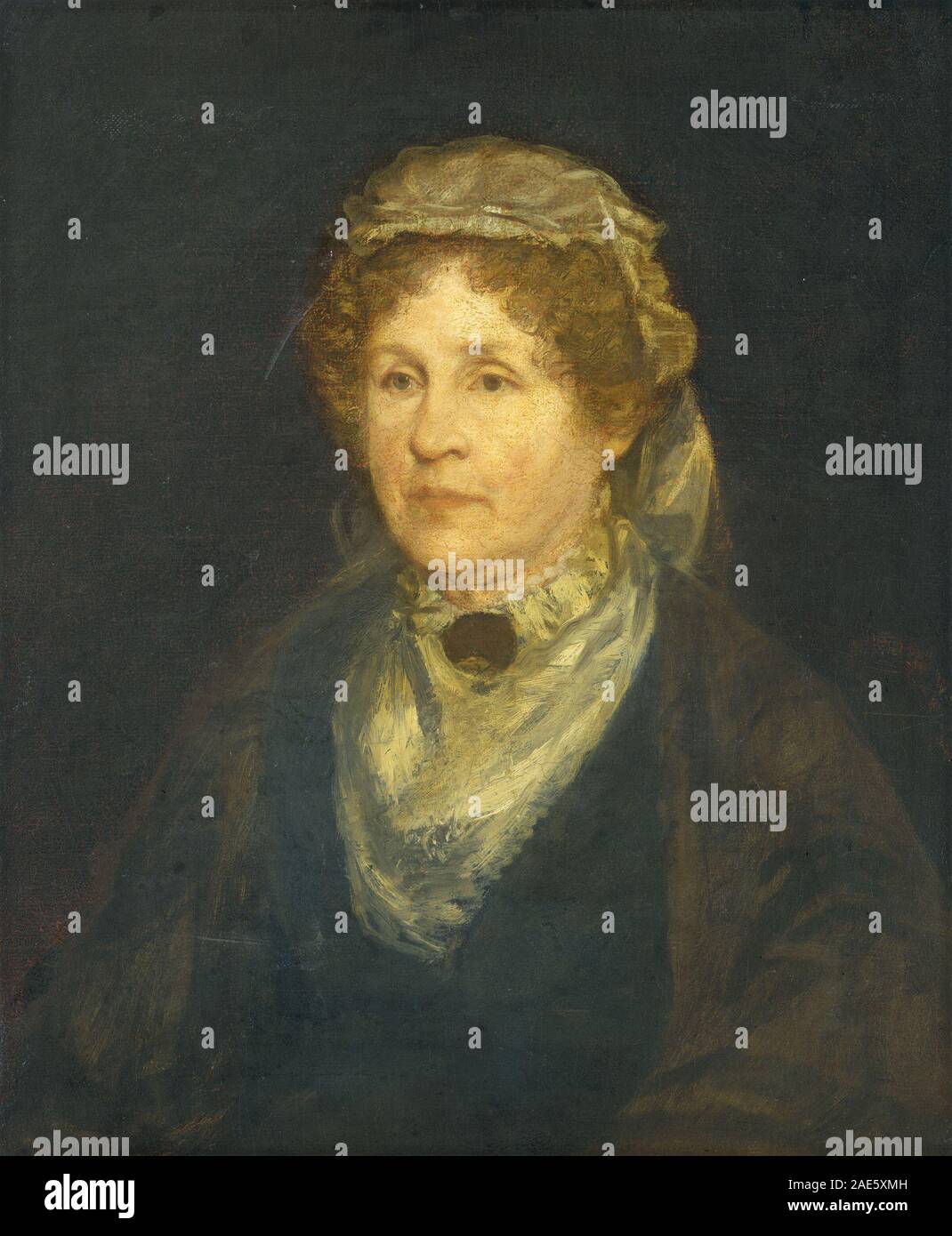This portrait by George Fuller, dated 1876, depicts Agnes Gordon ...