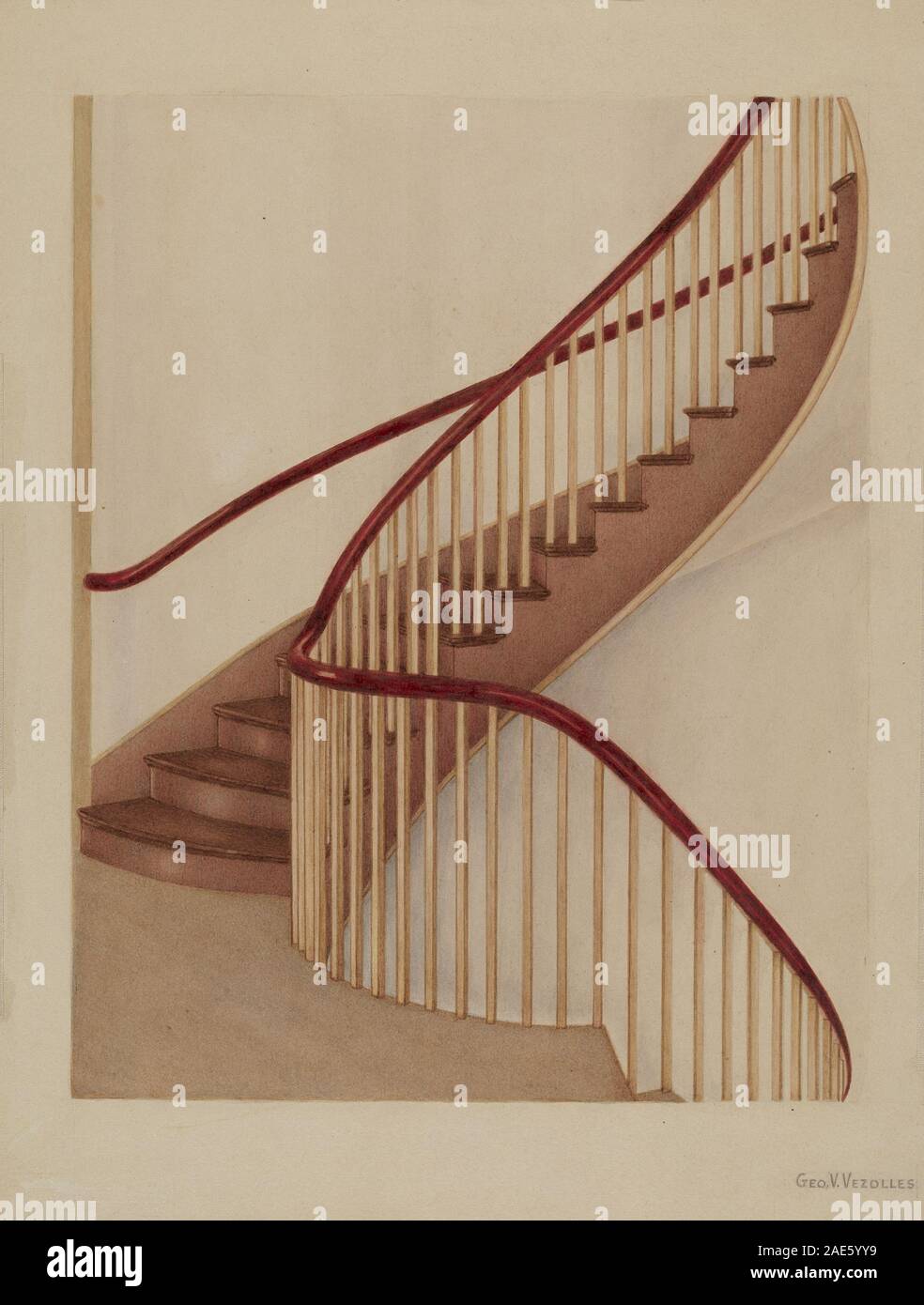 Shaker Spiral Staircase High Resolution Stock Photography and Images ...