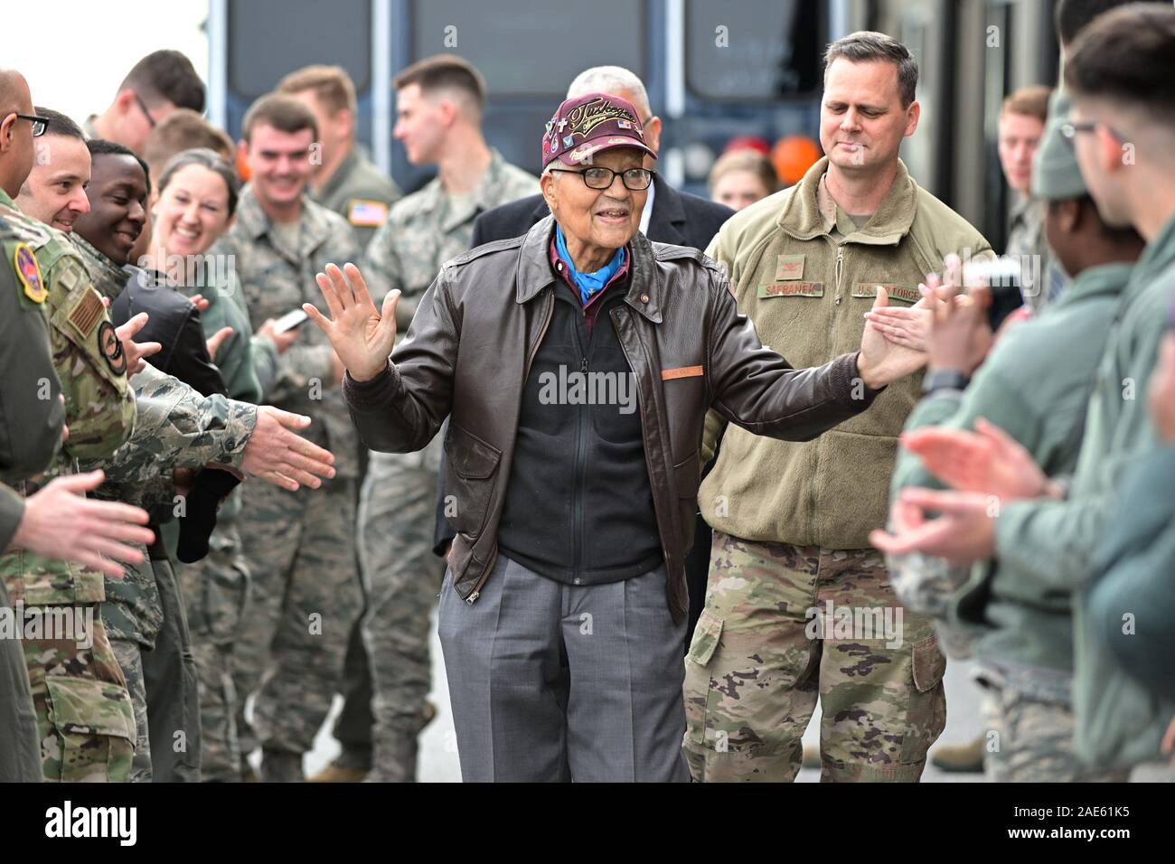 Dover, United States. 07th Dec, 2019. Retired U.S. Air Force Col ...