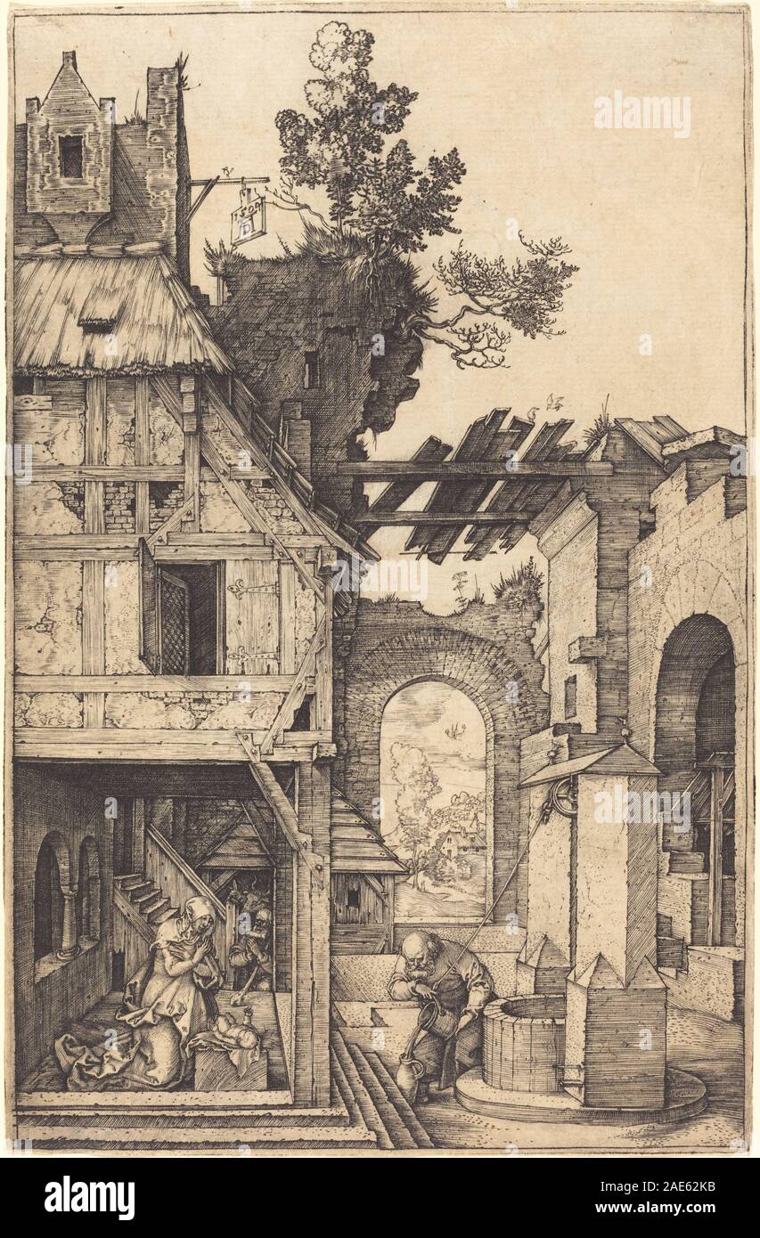 The Nativity; 1504date Albrecht Dürer, The Nativity, 1504 Stock Photo ...