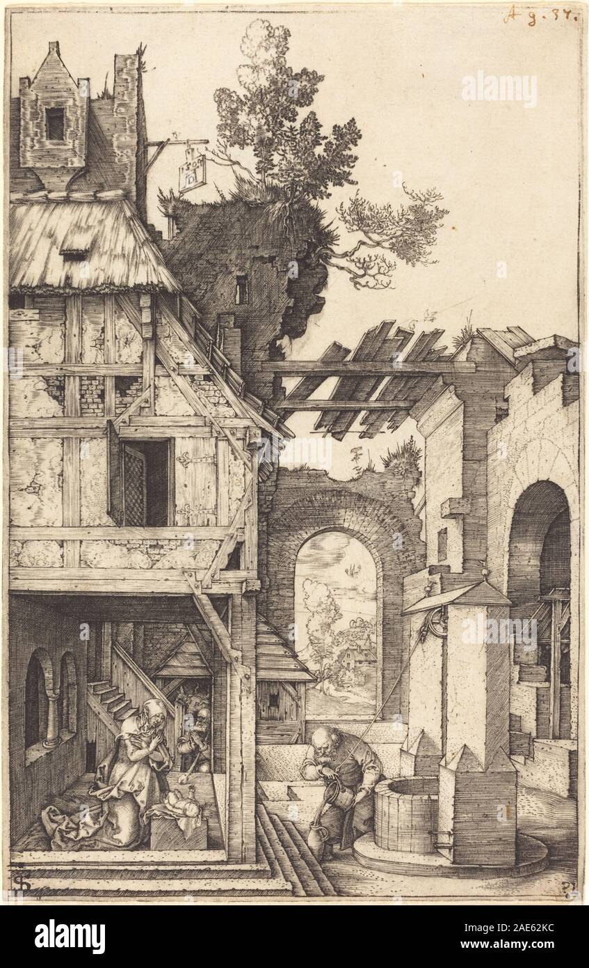 The Nativity; 1504date Albrecht Dürer, The Nativity, 1504 Stock Photo ...