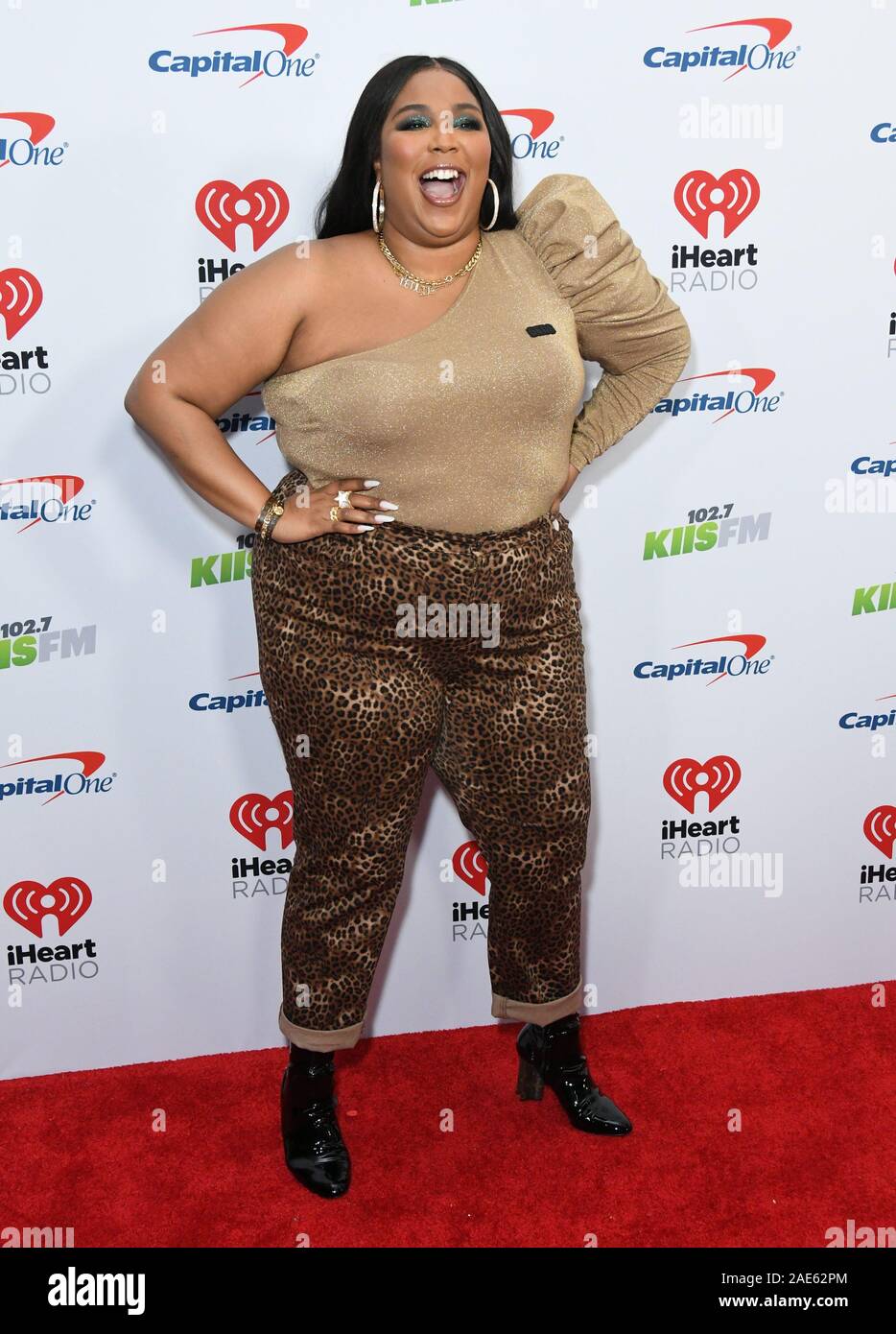 Lizzo 2019 jingle ball hi-res stock photography and images - Alamy