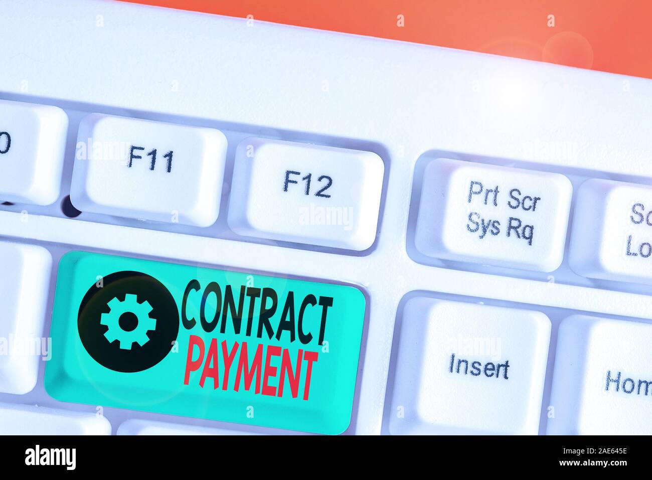 Word writing text Contract Payment. Business photo showcasing payments ...
