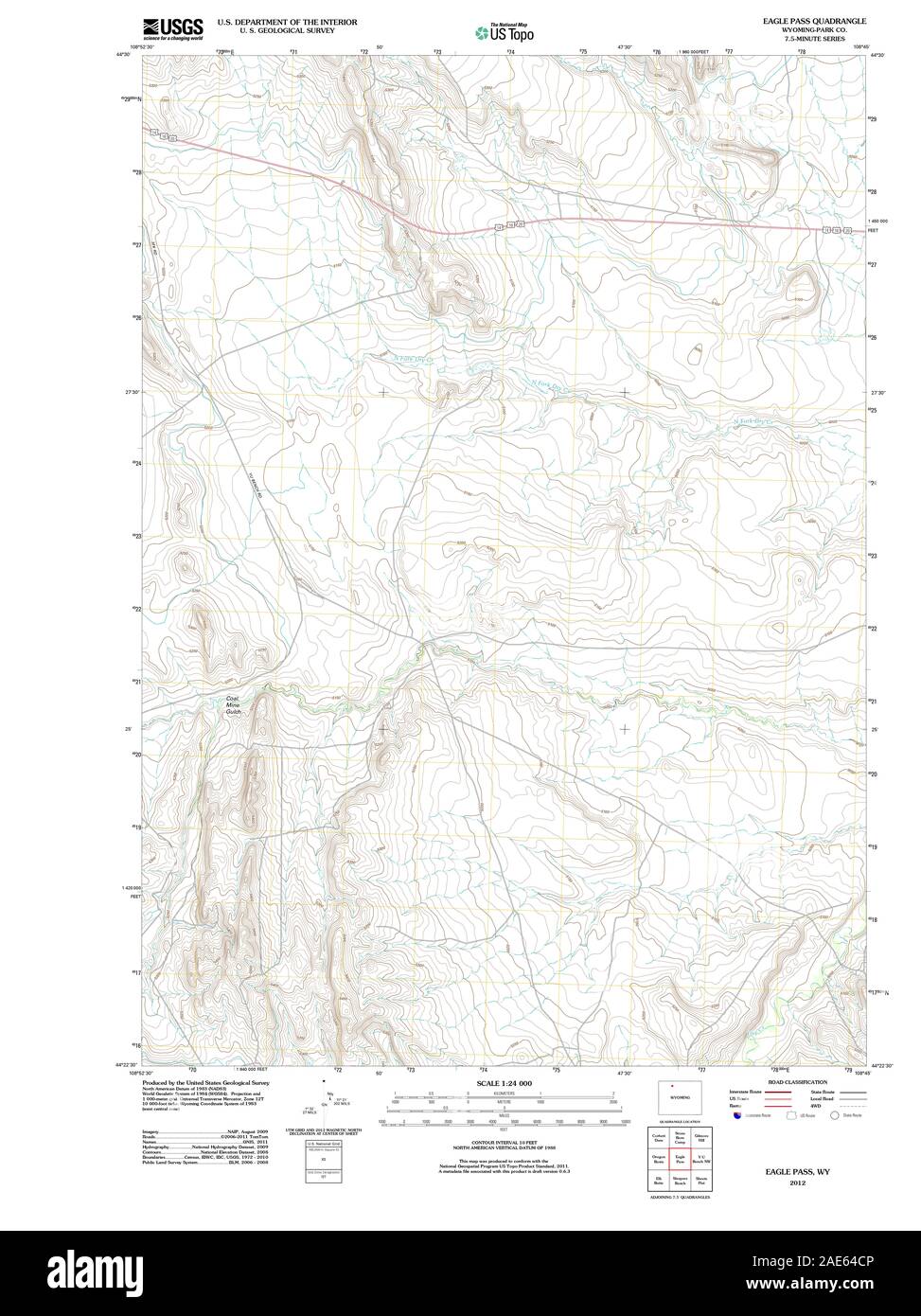 Eagle pass map Cut Out Stock Images & Pictures - Alamy