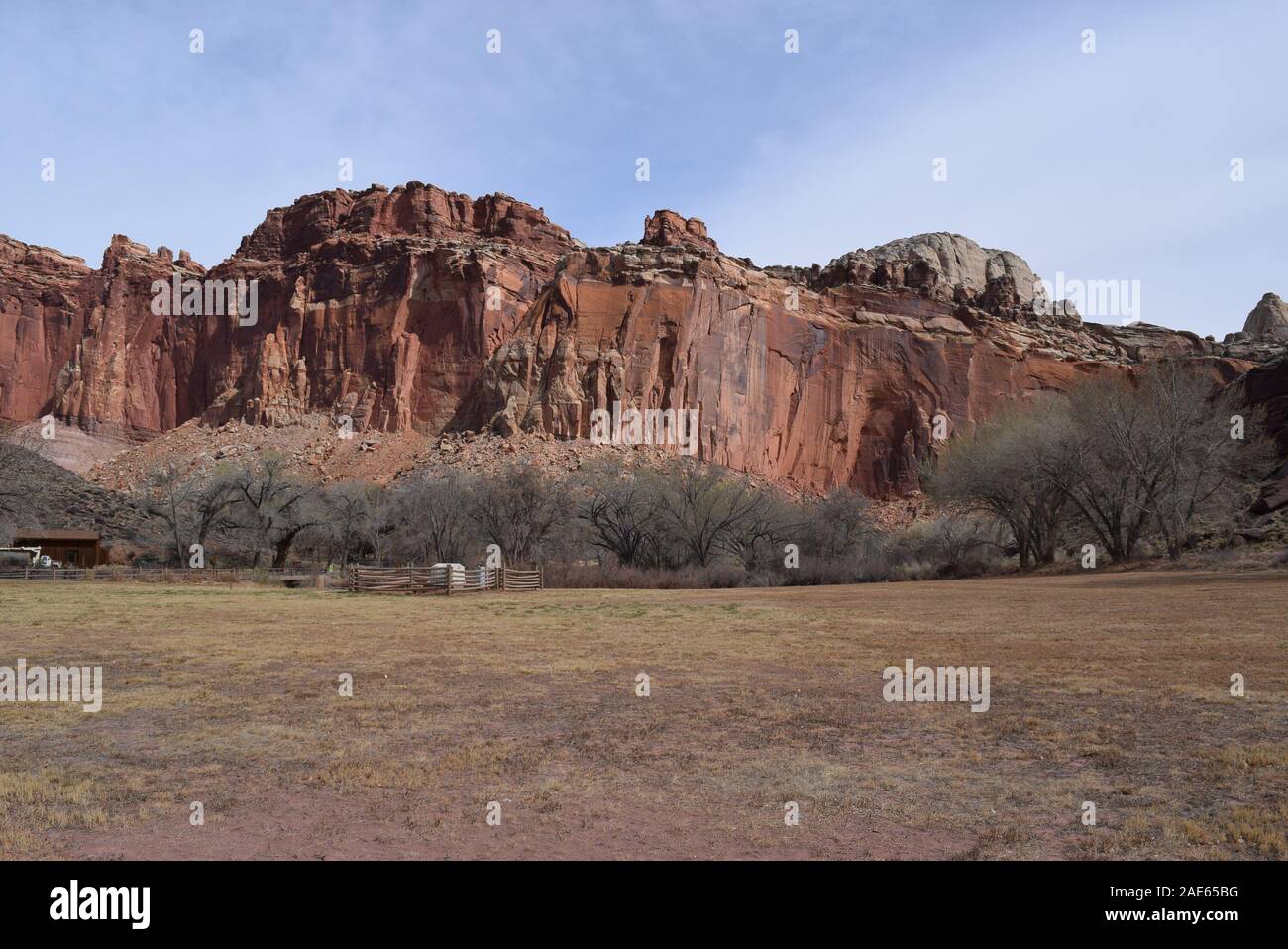The orchards of Fruita, Utah. The area currently serves as the ...