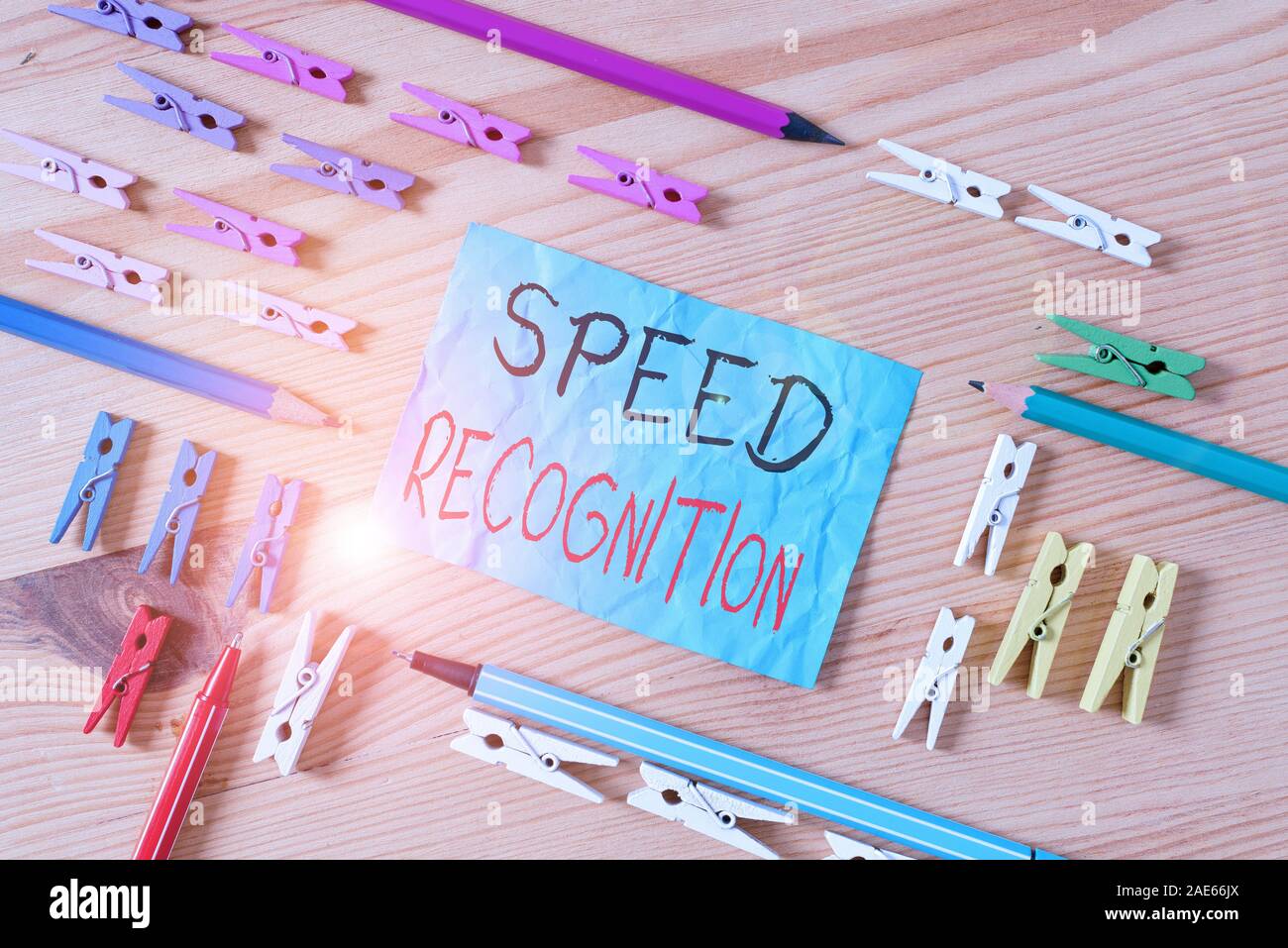 Conceptual hand writing showing Speed Recognition. Concept meaning ...