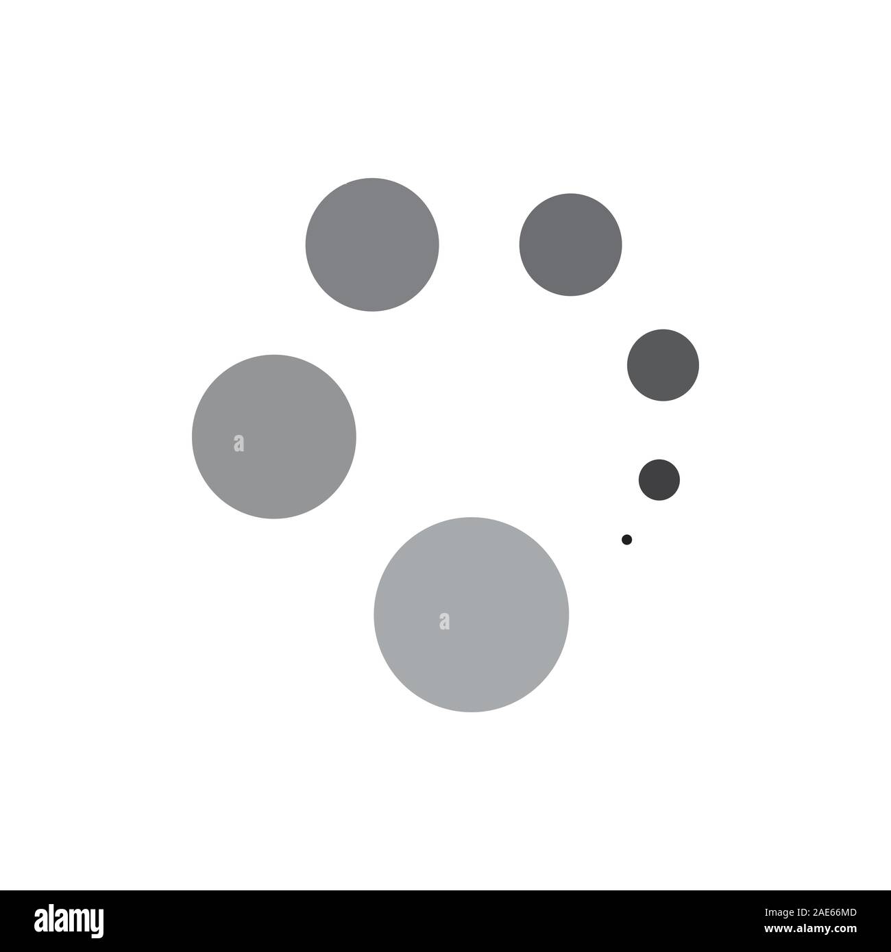 circle motion round objects logo vector Stock Vector Image & Art - Alamy