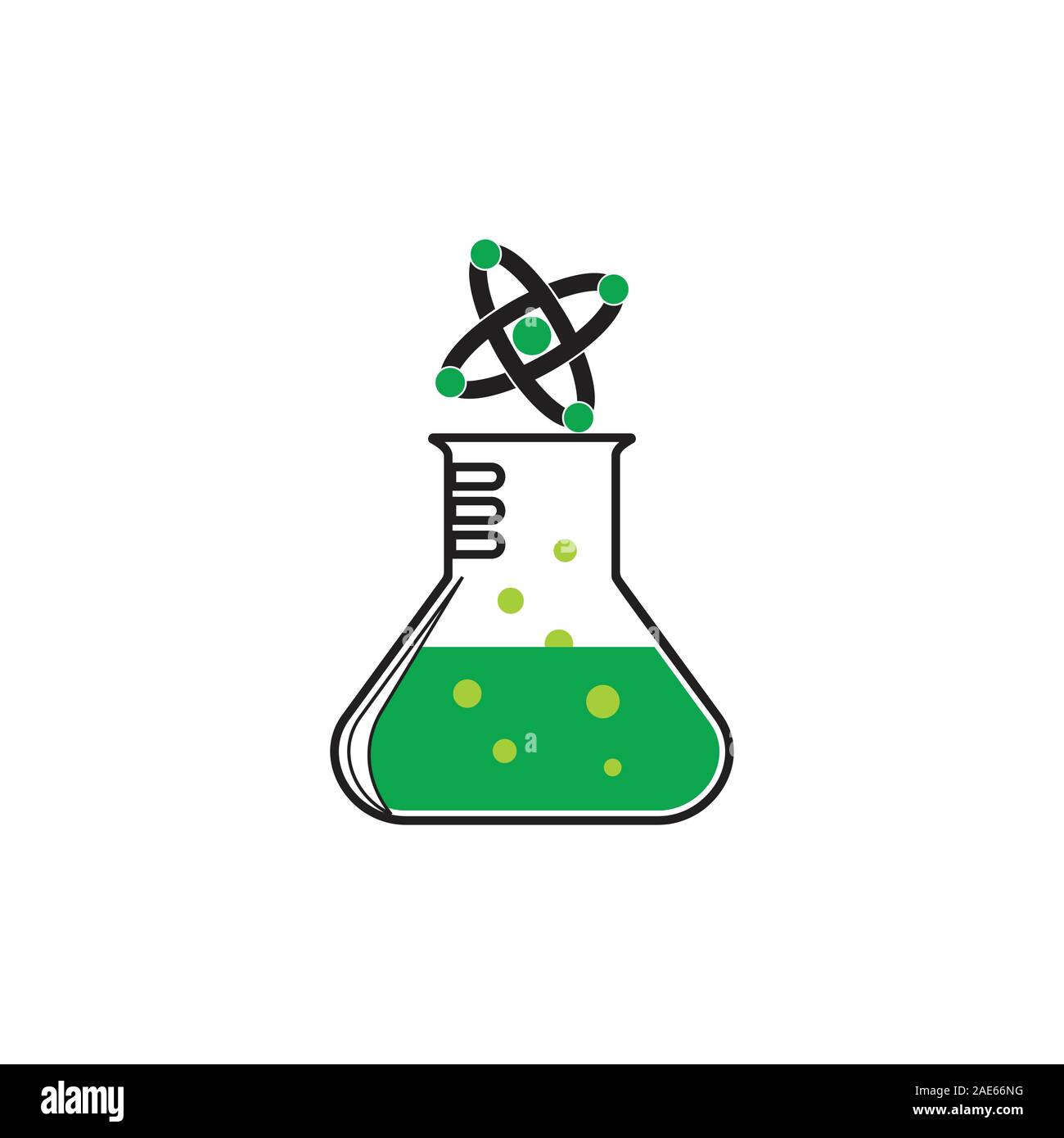 Line dna analysis tube Stock Vector Images - Alamy