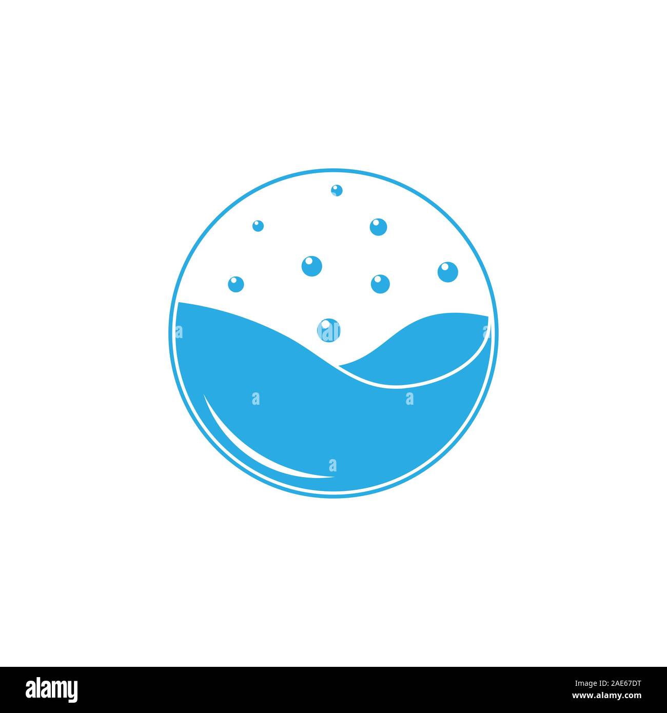 dew water 3d flat symbol logo vector Stock Vector Image & Art - Alamy
