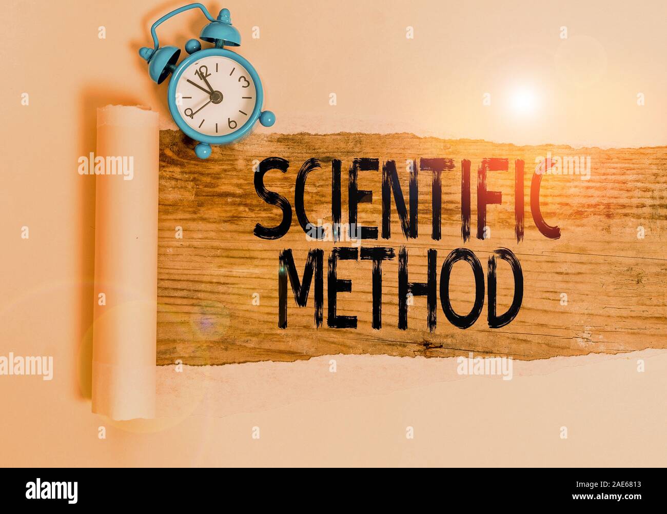 Text sign showing Scientific Method. Business photo showcasing method ...