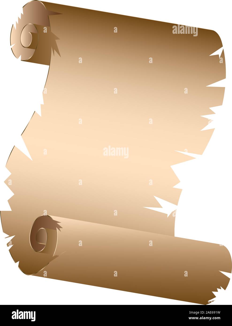 Grunge old paper scroll texture, background Stock Vector Image & Art ...