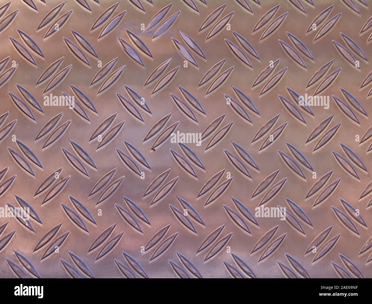 Metal stainless steel sheet with notches. Silver colored metal Stock ...