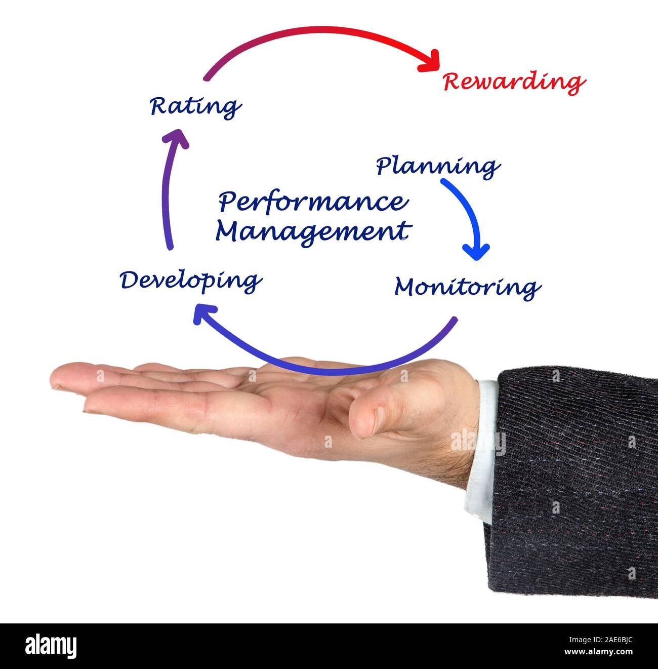 Components of Performance Management Stock Photo - Alamy