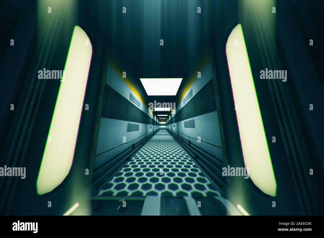 Spacecraft corridor hi-res stock photography and images - Alamy