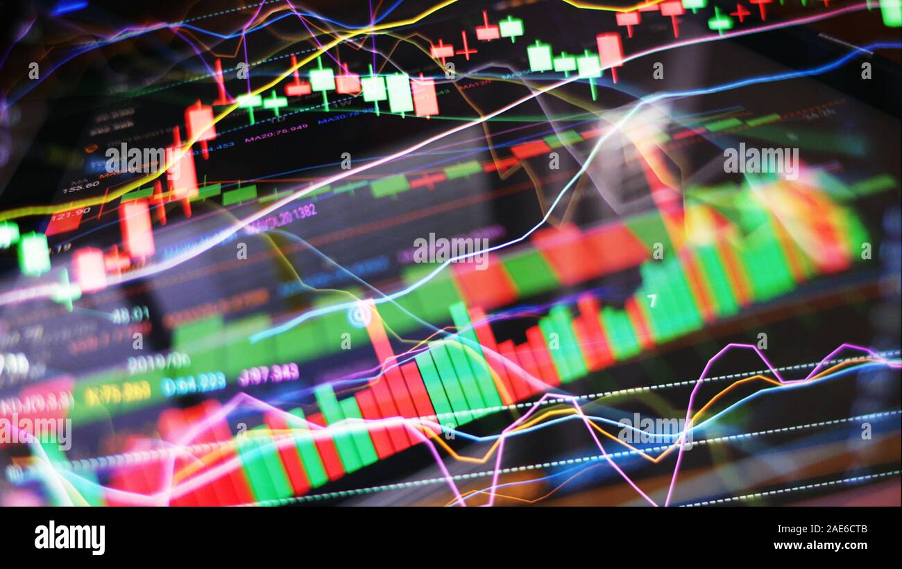 Stock Market Analytics Charts Business Concept Stock Photo - Alamy