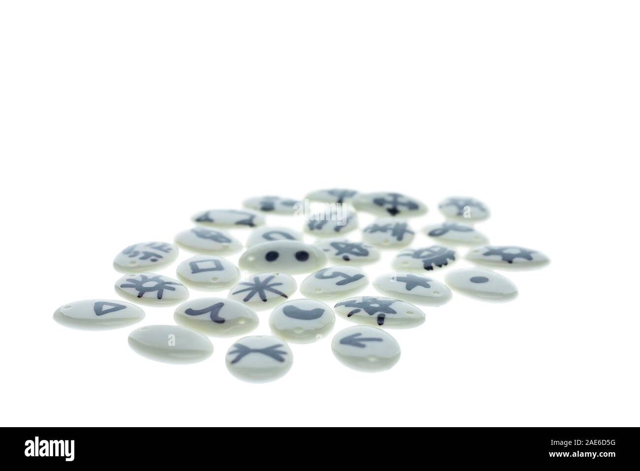 Crystal runes Cut Out Stock Images & Pictures - Alamy