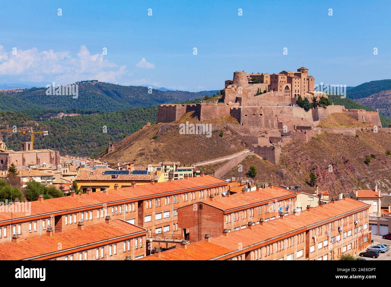 Cardona castle in Spain Stock Photo - Alamy