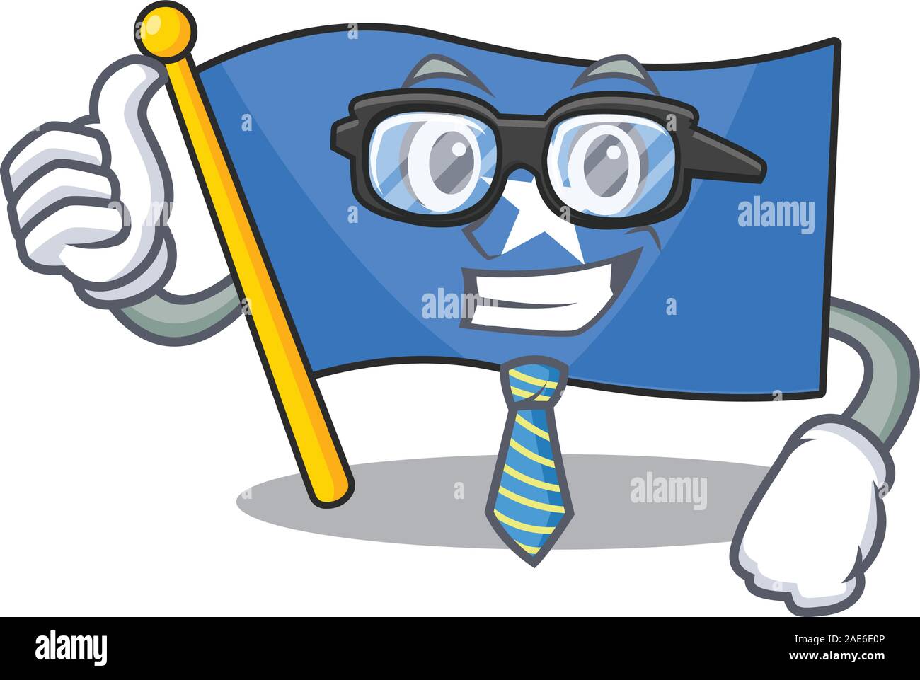 Cool Businessman flag somalia cartoon in character Stock Vector Image ...