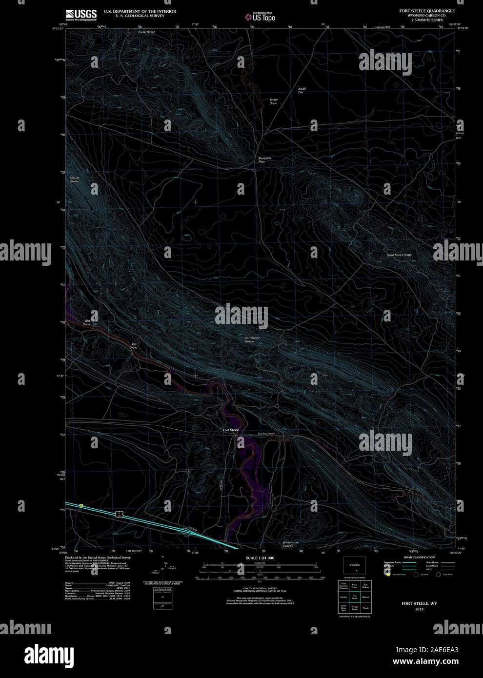 Fort steele map hi-res stock photography and images - Alamy