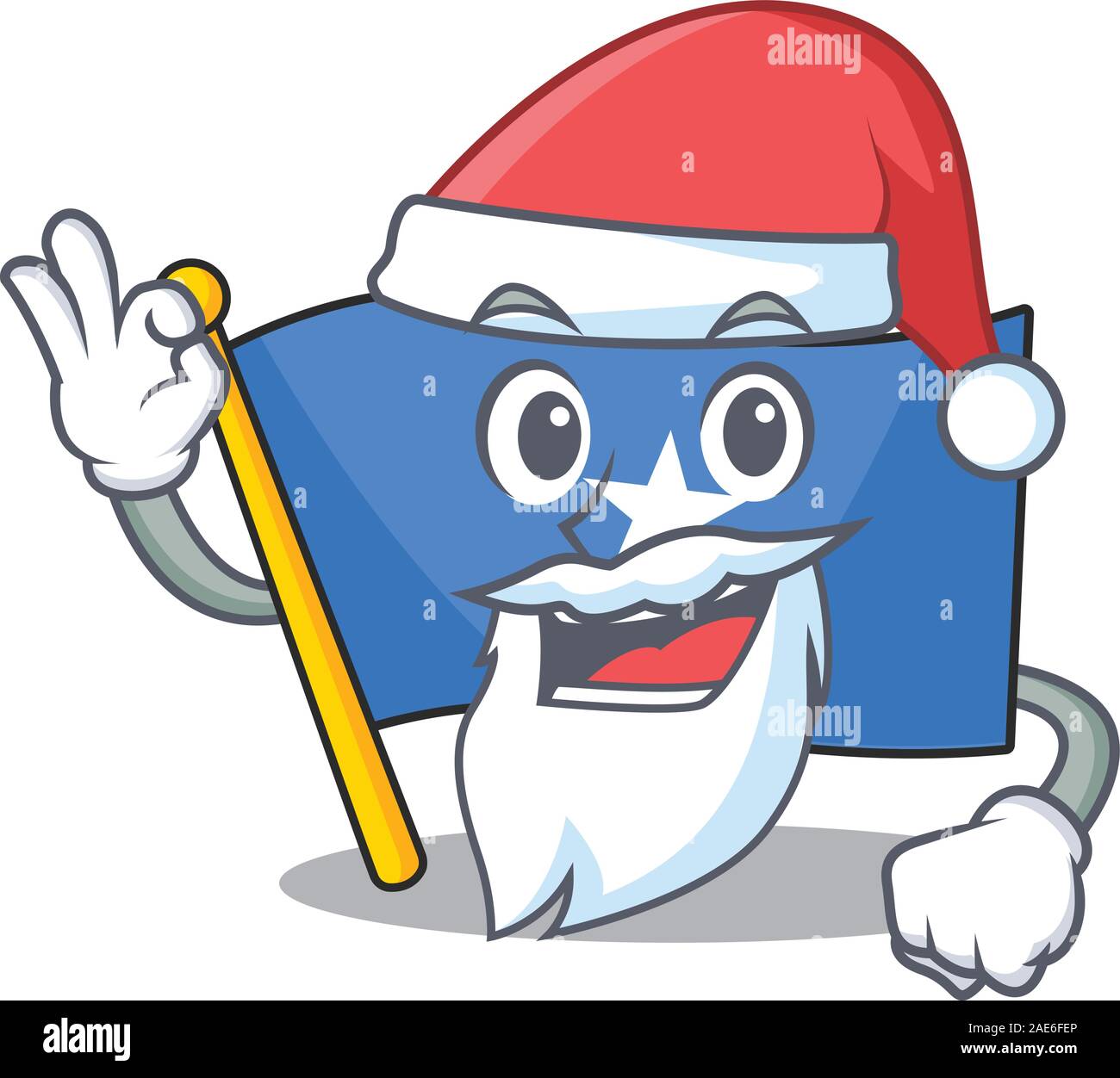 Flag somalia in Santa cartoon character design Stock Vector Image & Art ...