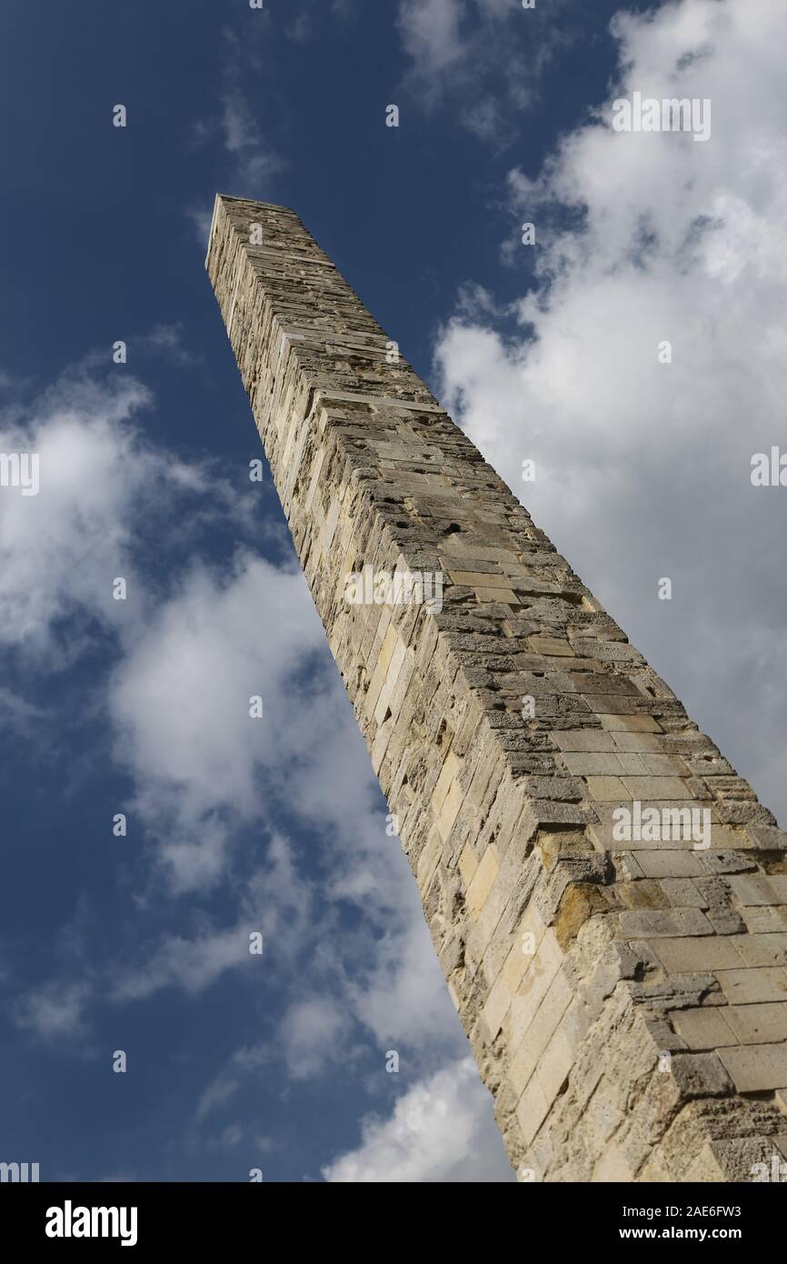 Walled Obelisk in Sultanahmet Square, Istanbul City, Turkey Stock Photo ...