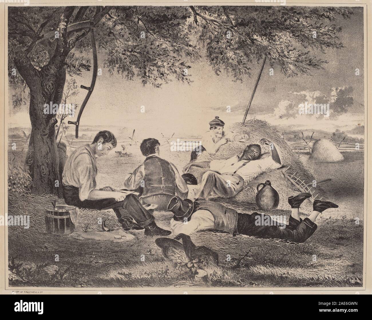 Farmers farming 19th century hi-res stock photography and images - Alamy
