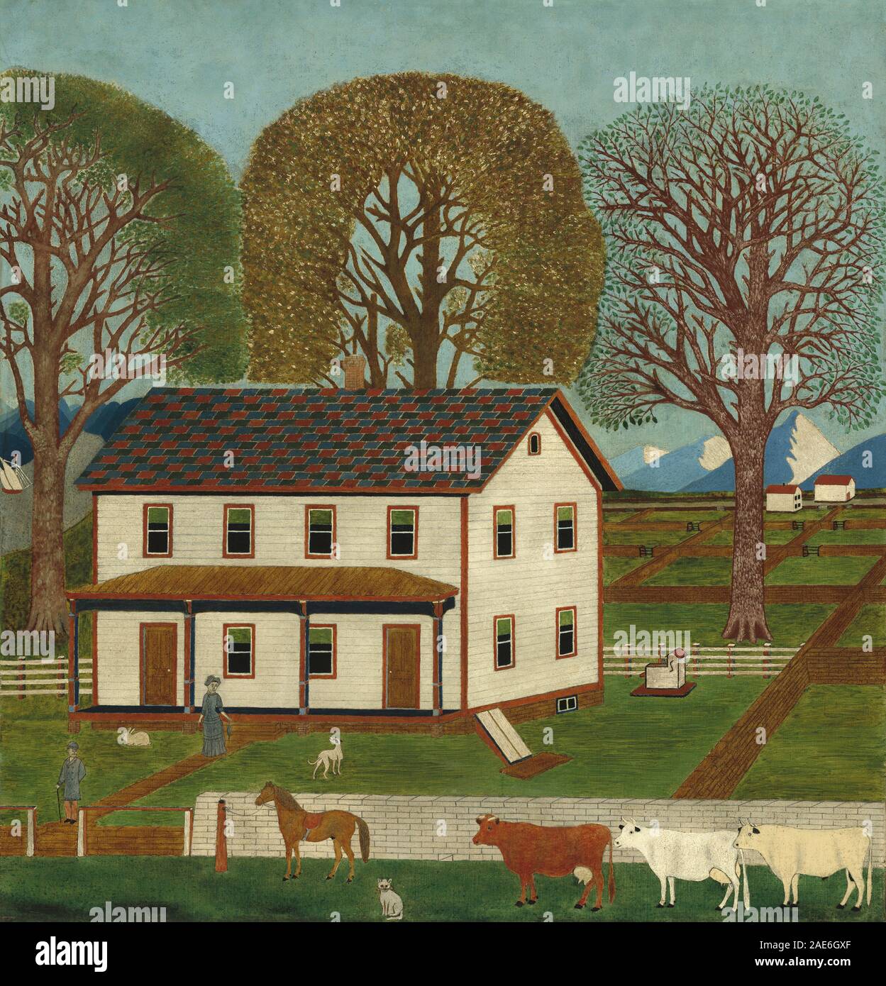 19th century farmhouse hi-res stock photography and images - Alamy